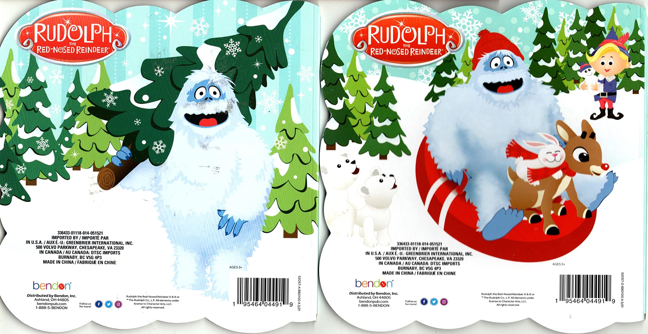 Christmas Edition - Rudolph - Let`s Play Outside & Bumble`s Holiday ...