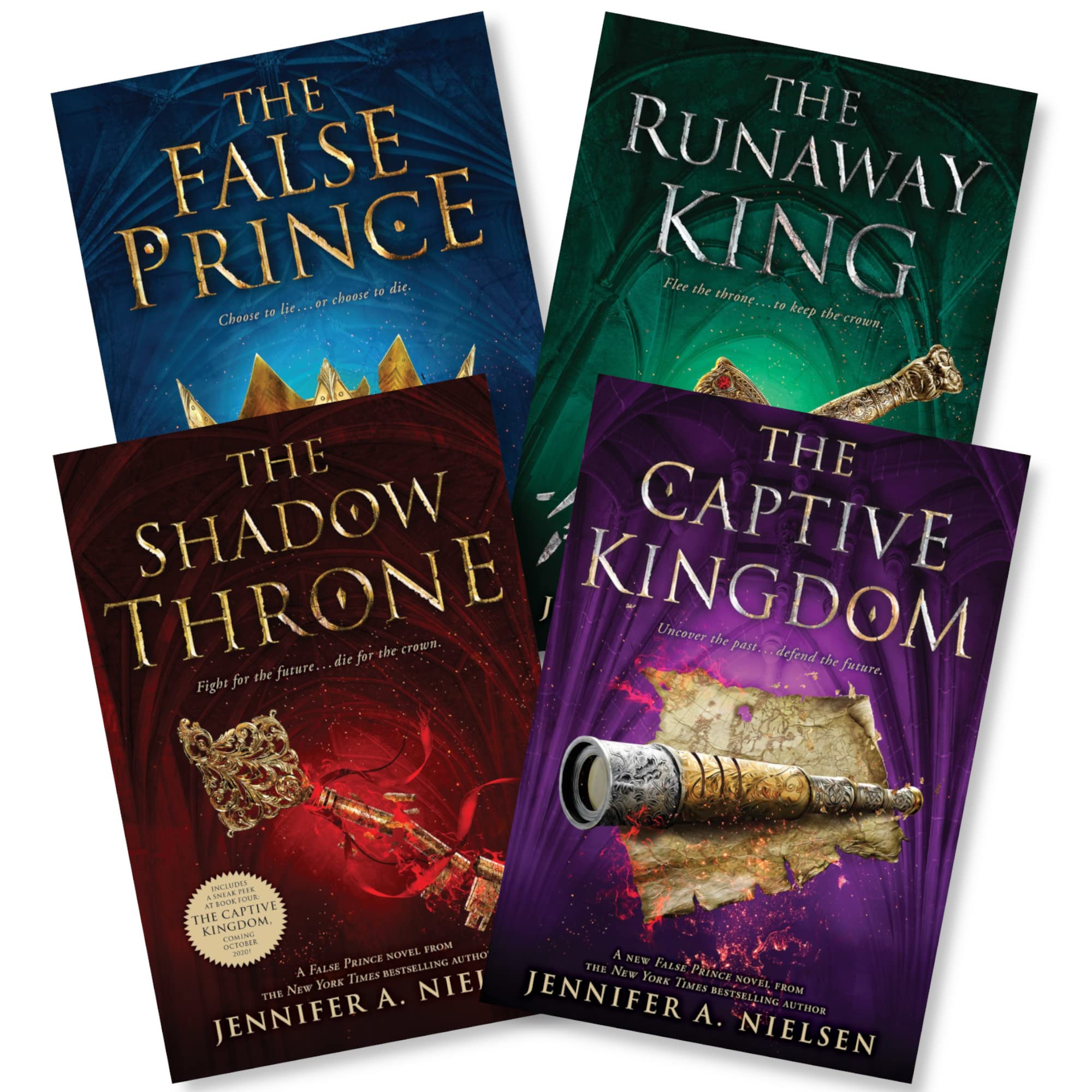 The Ascendance Series 4 Set (Paperback Books 1-4) - The False Prince ...