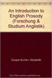 An Introduction to English Prosody by Elizabeth Couper-Kuhlen | Goodreads