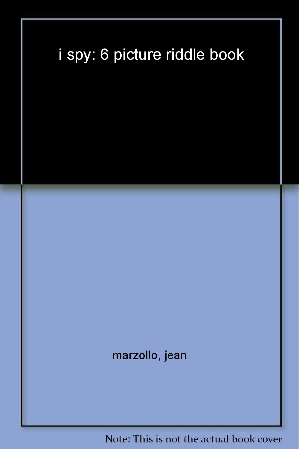 i spy: 6 picture riddle book by Jean Marzollo | Goodreads