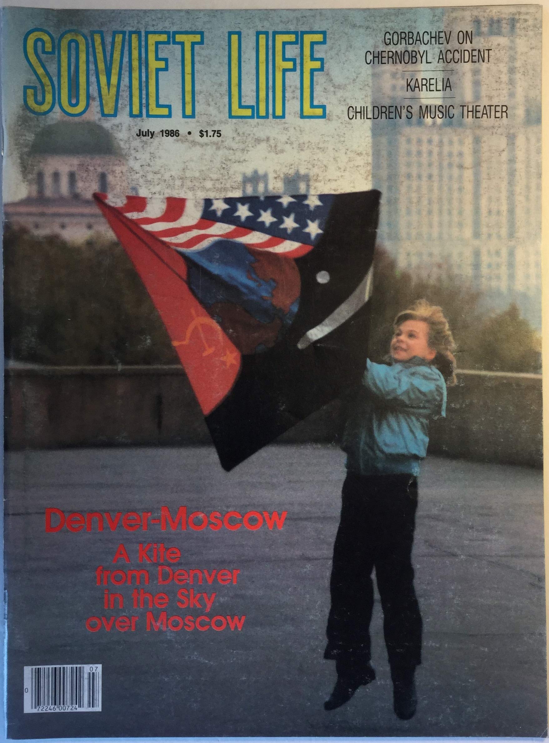 Soviet Life Magazine : July 1986 No. 7 by Embassy of the Union of ...