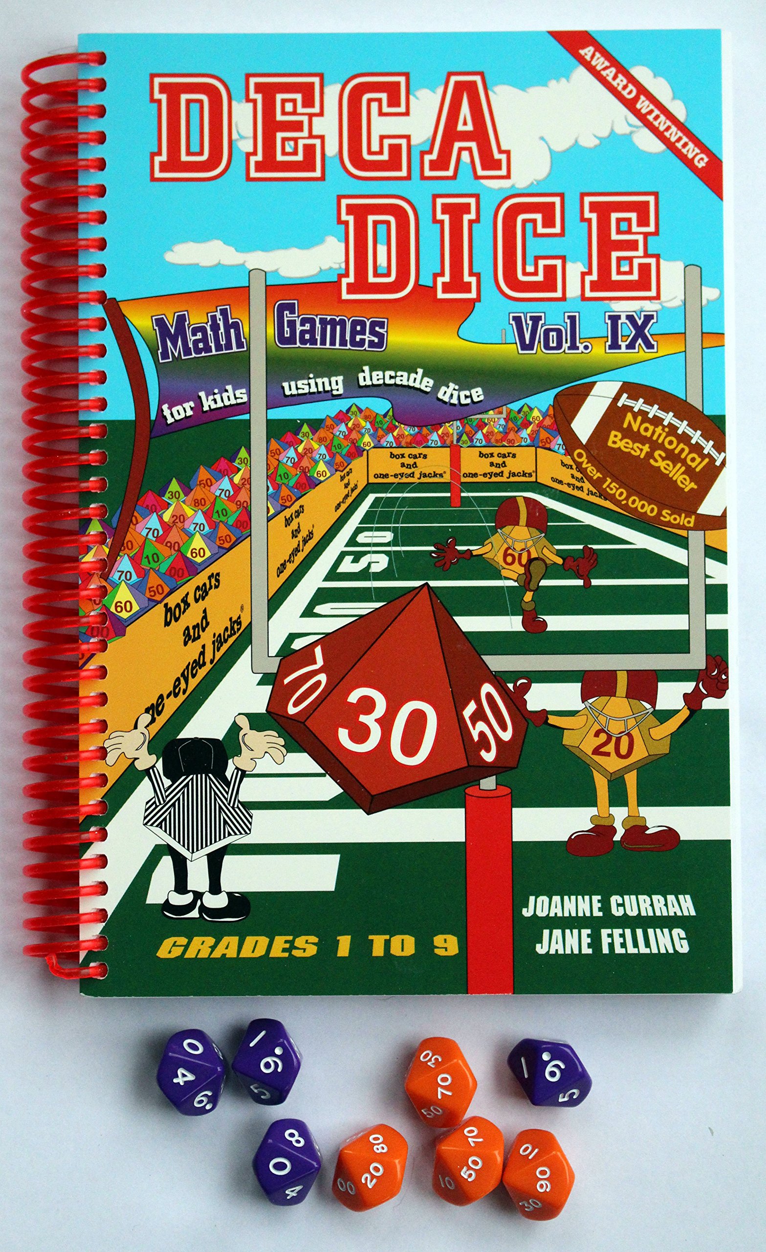 Deca Dice / Math Games for Kids Using Decade Dice, Grades 1-9, Vol. 9 ...