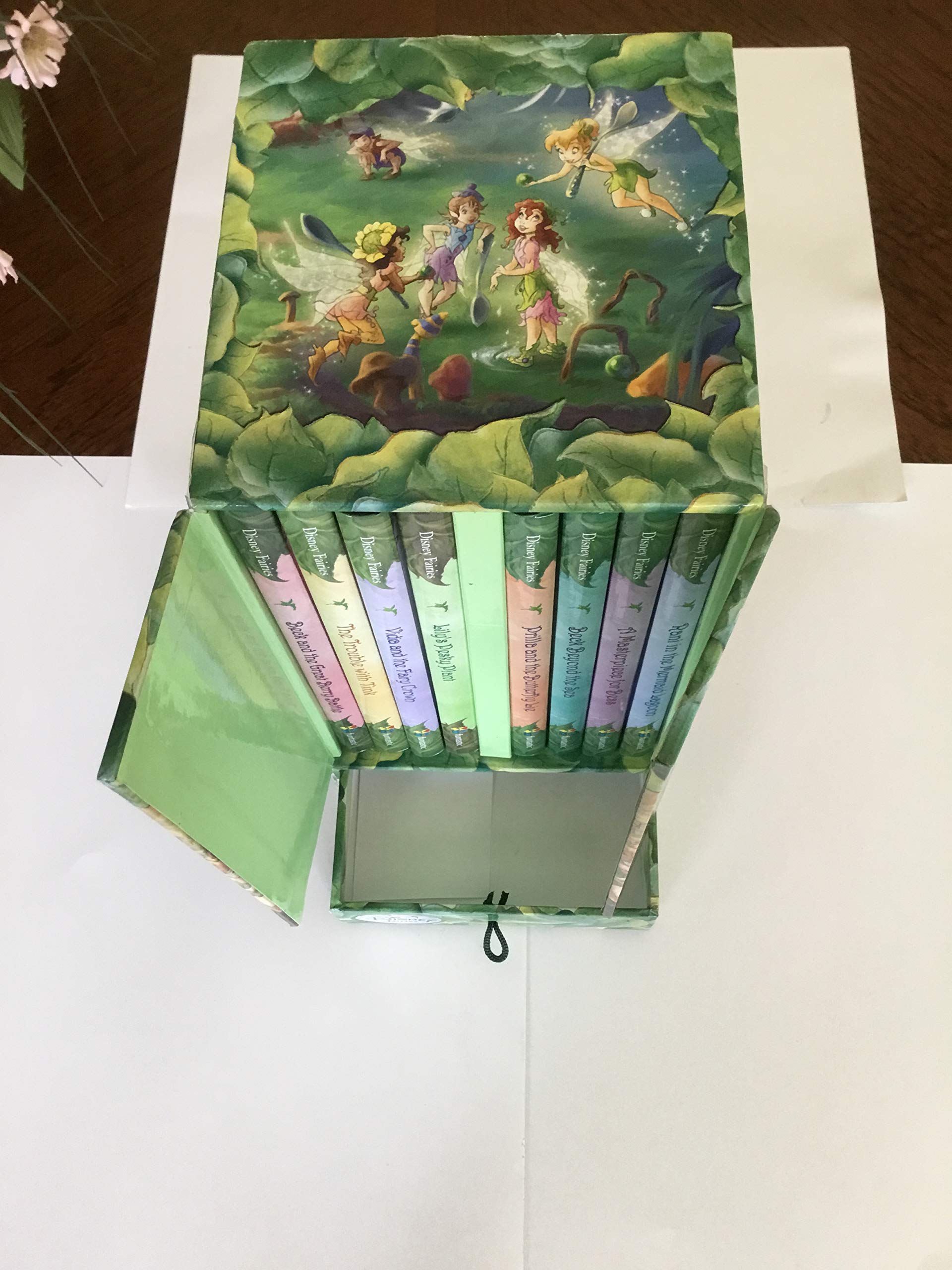 8 Books: Disney Fairies Set - Tales from Pixie Hollow Series Set - The ...