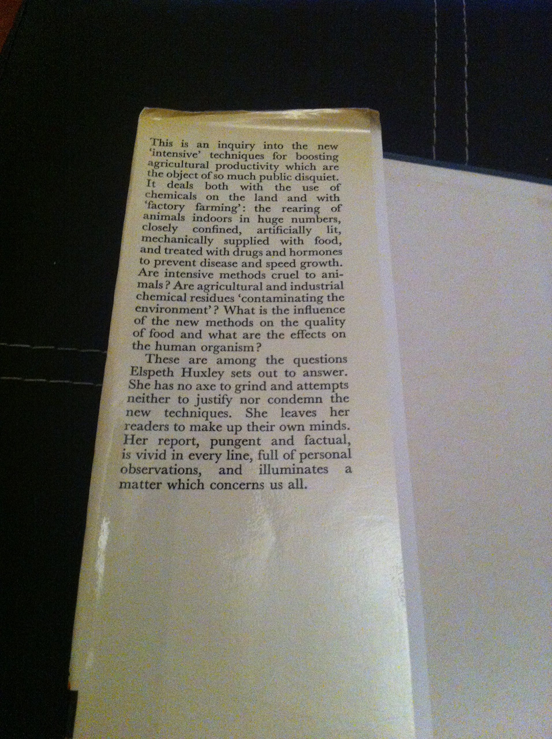 Brave New Victuals, An Inquiry Into Modern Food Production by Elspeth ...