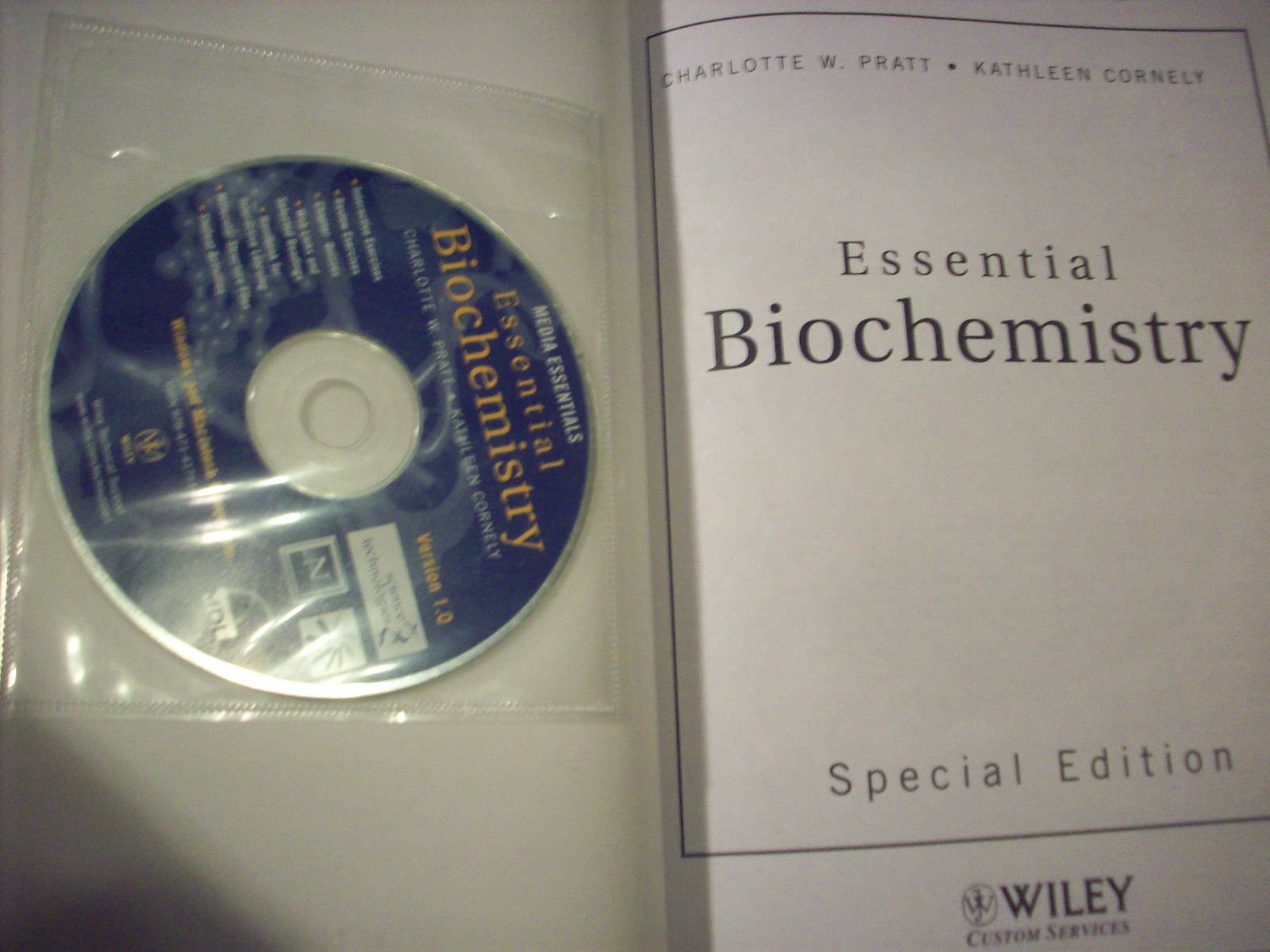 Essential Biochemistry Special Edition by Charlotte W. Pratt | Goodreads