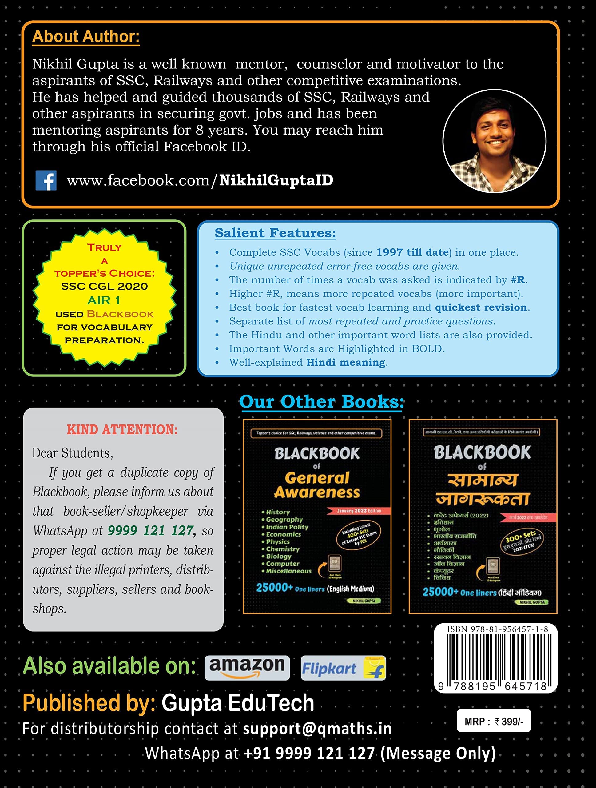 Blackbook of English Vocabulary March 2023 by Nikhil Kr Gupta | Goodreads