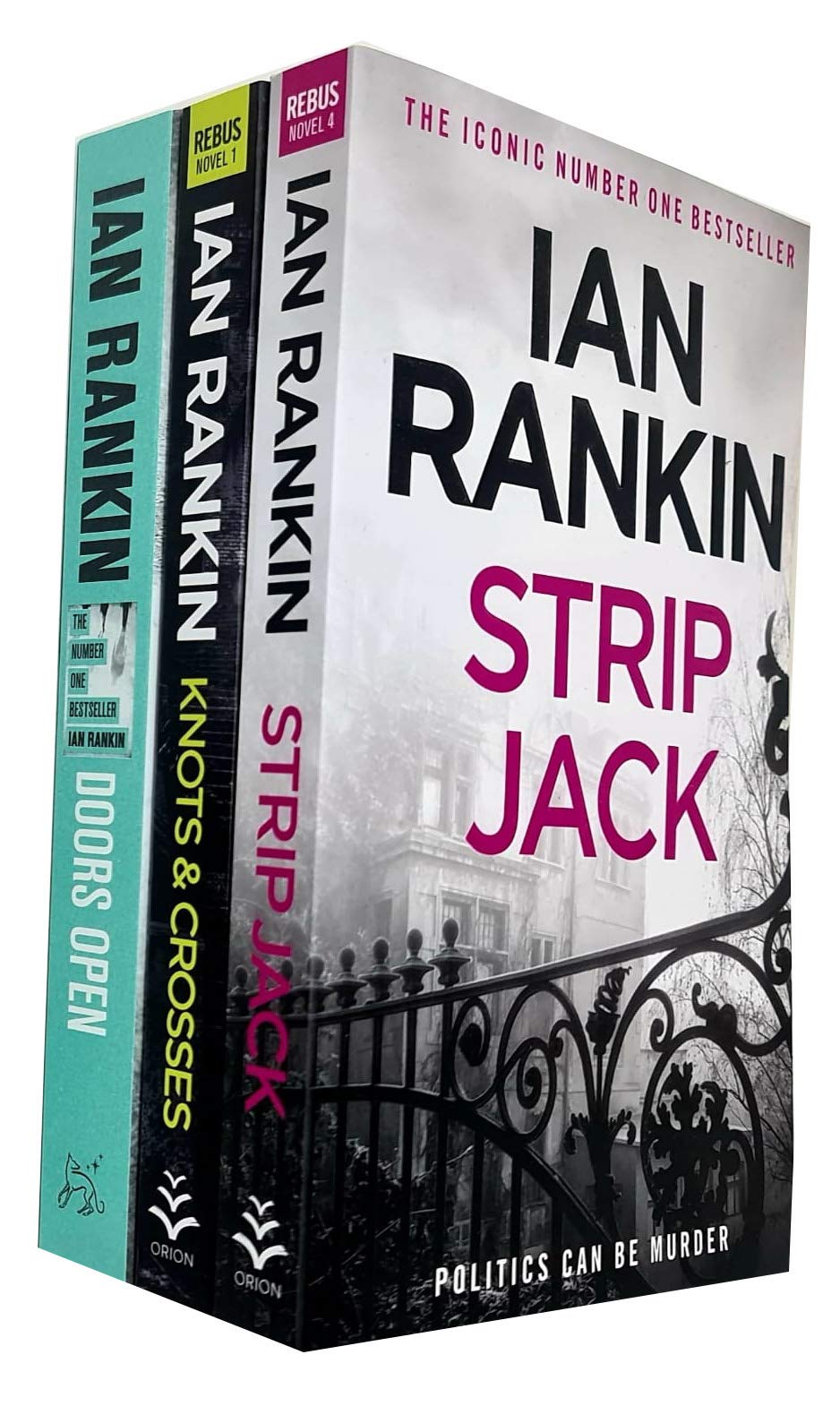 Ian Rankin Rebus Series 3 Books Collection Set: Strip Jack / Knots and ...