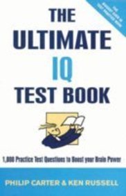 The Ultimate IQ Test Book by Philip J. Carter | Goodreads