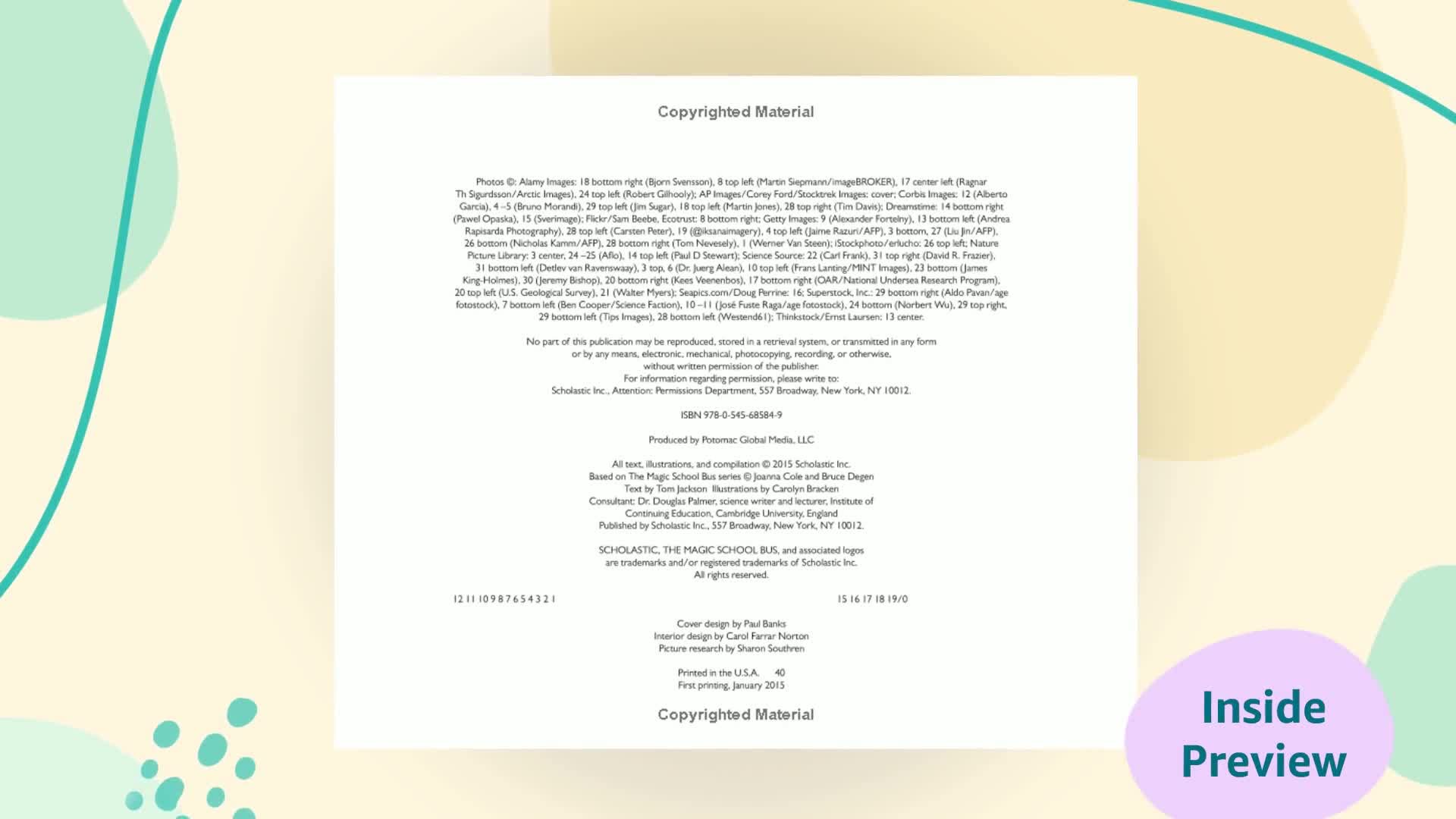 Magic School Bus Presents: Volcanoes & Earthquakes: A Nonfiction ...