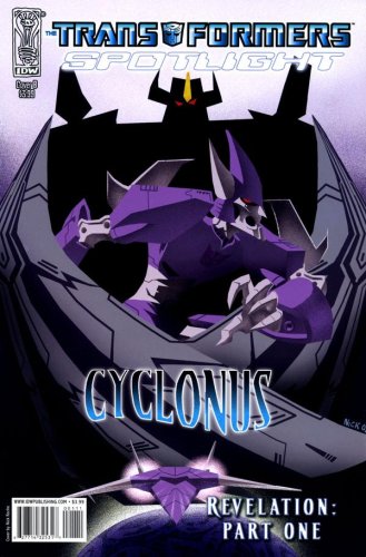 Transformers Spotlight - Cyclonus #1 (IDW Publishing) by Simon Furman ...