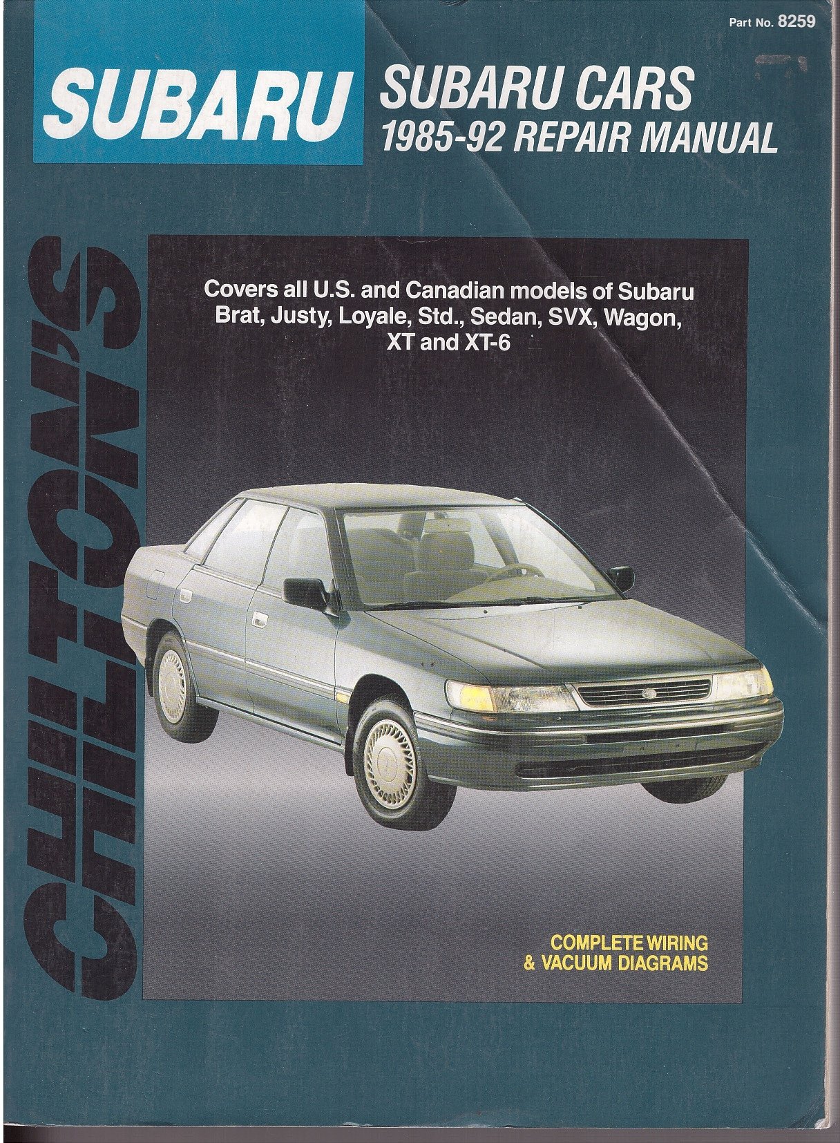 Subaru Subaru Cars 1985-92 Repair Manual by Chilton | Goodreads