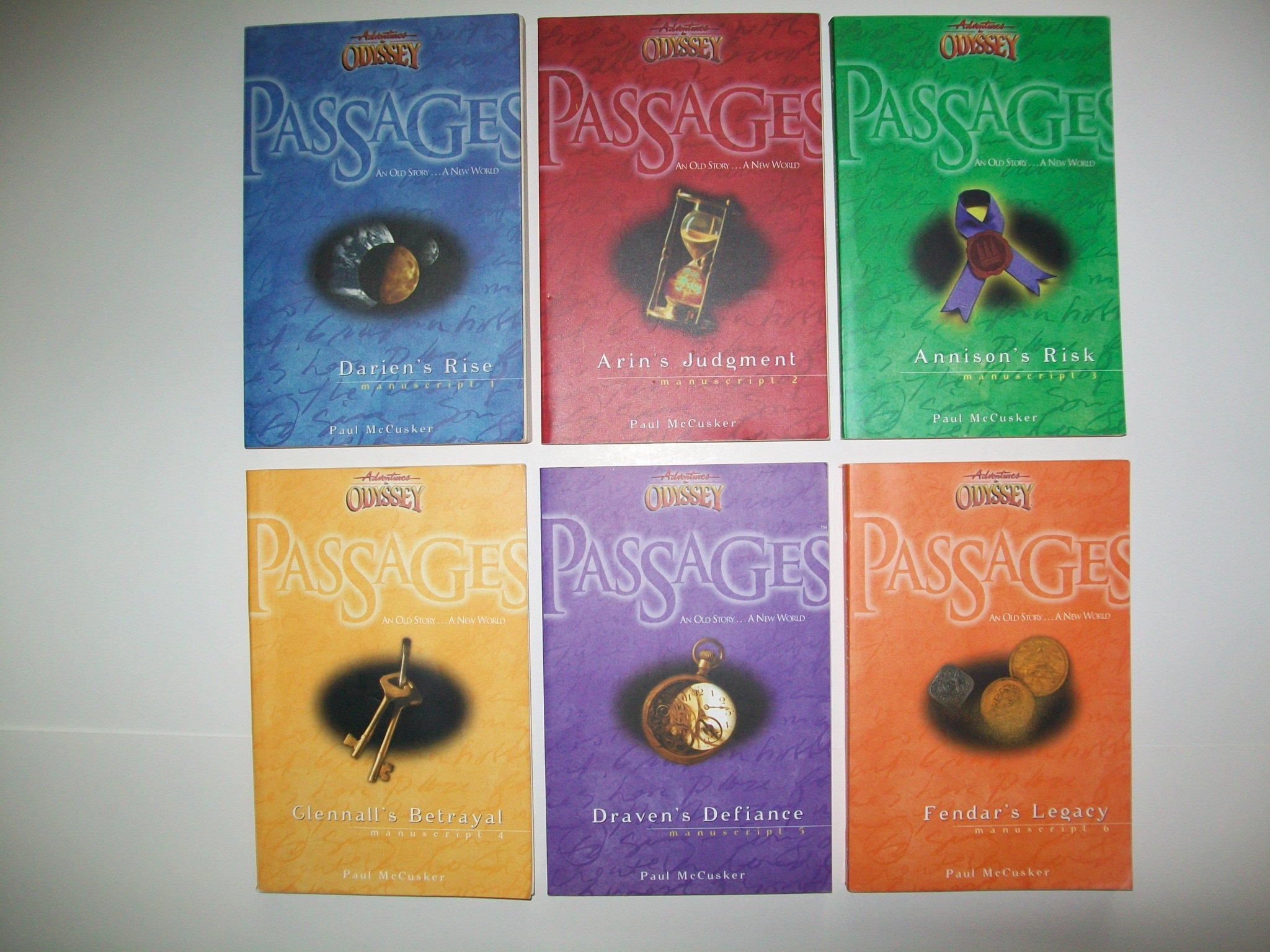 Adventures In Odyssey Passages Series: #1 Darien's Rise, #2 Arin's ...