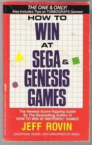 How to Win at Sega & Genesis Games by Jeff Rovin | Goodreads