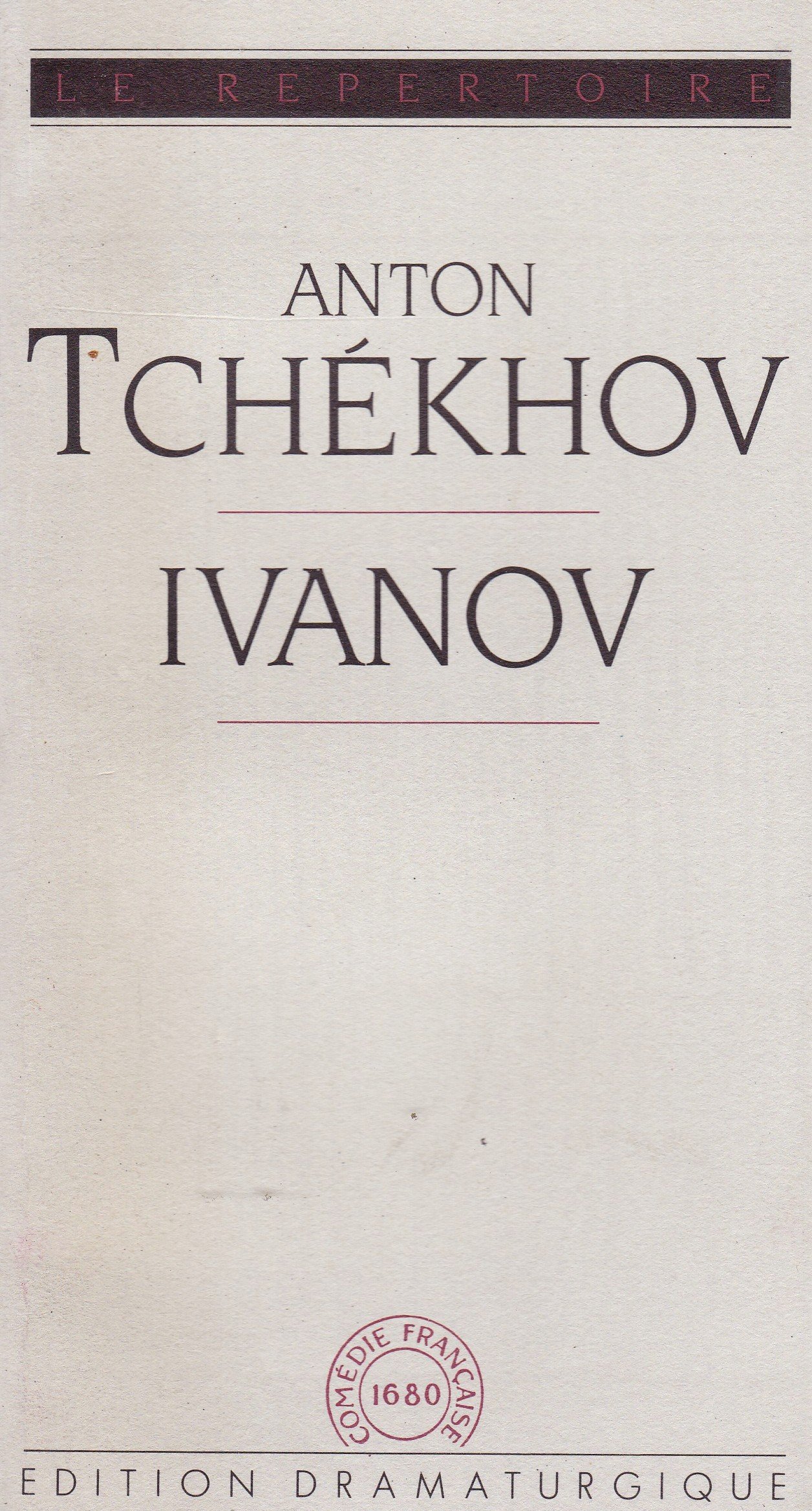 Ivanov by Antón Tchékhoc | Goodreads