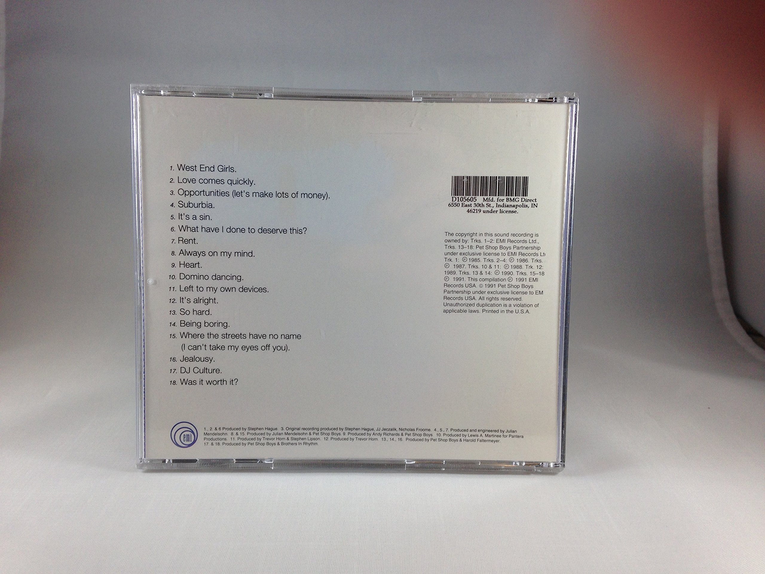 Discography: The Complete Singles Collection by Pet Shop Boys | Goodreads