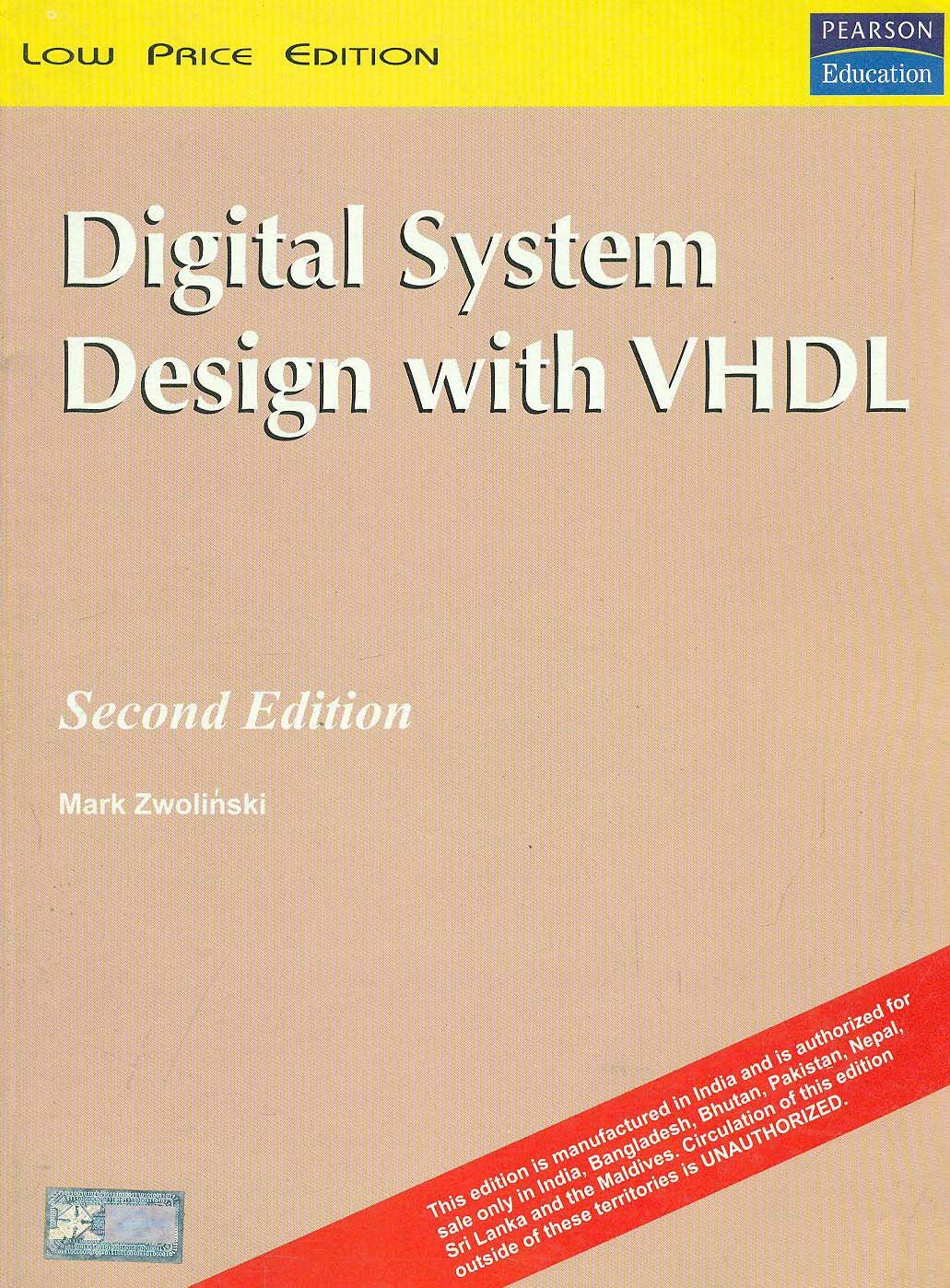 Digital System Design With Vhdl 2Nd Edition by Zwolinski M | Goodreads