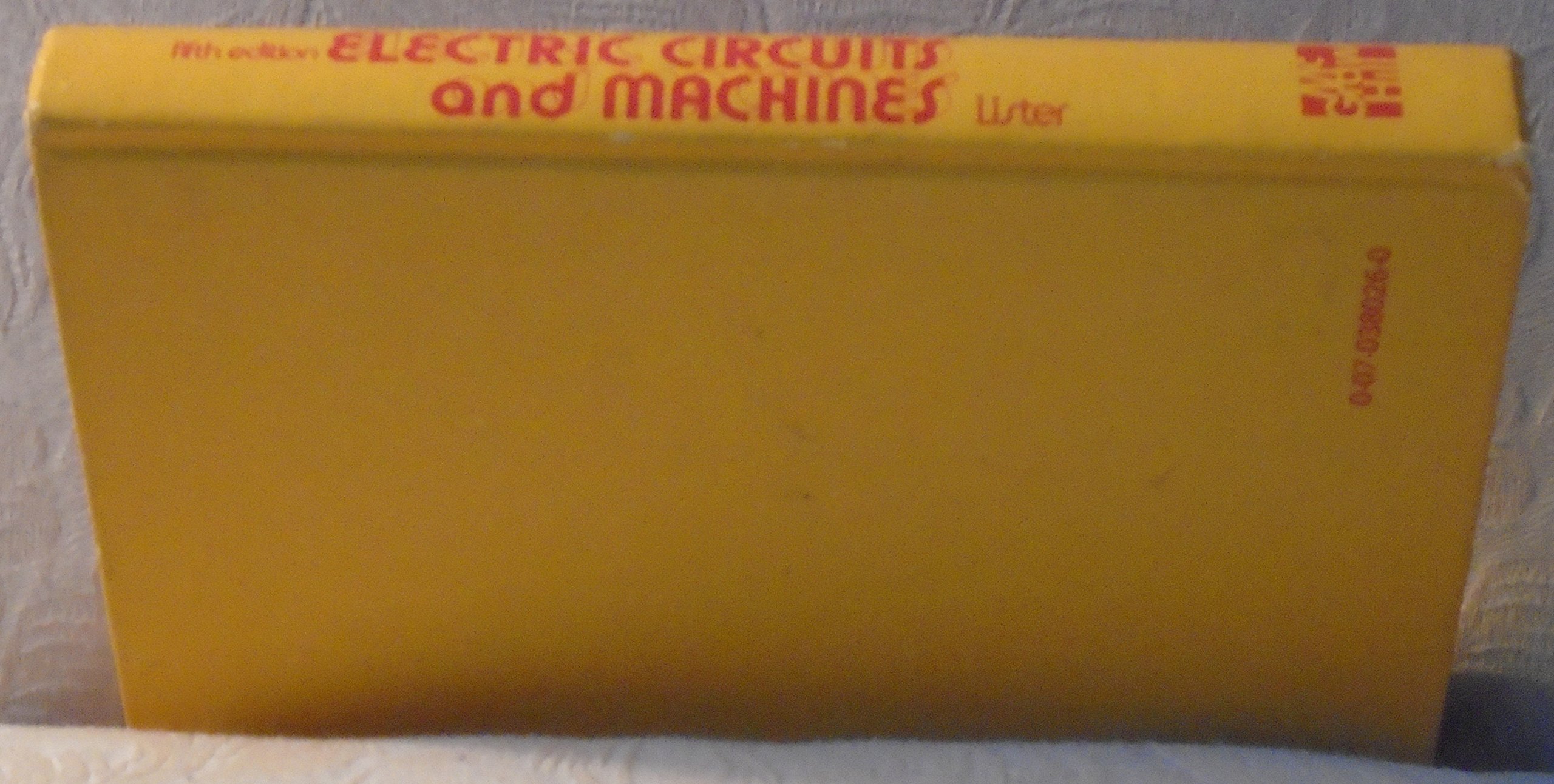 Electric Circuits and Machines by Eugene C. Lister | Goodreads