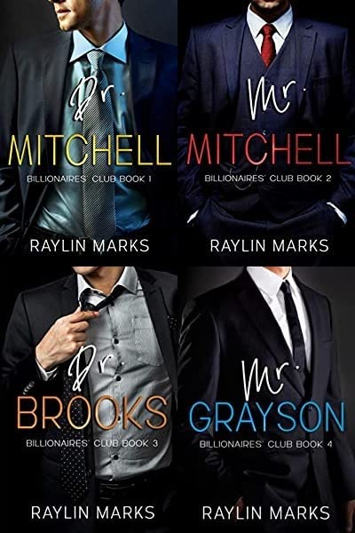 Billionaires' Club Series 4 Book set Dr. Mitchel, Mr. Mitchell, Dr ...