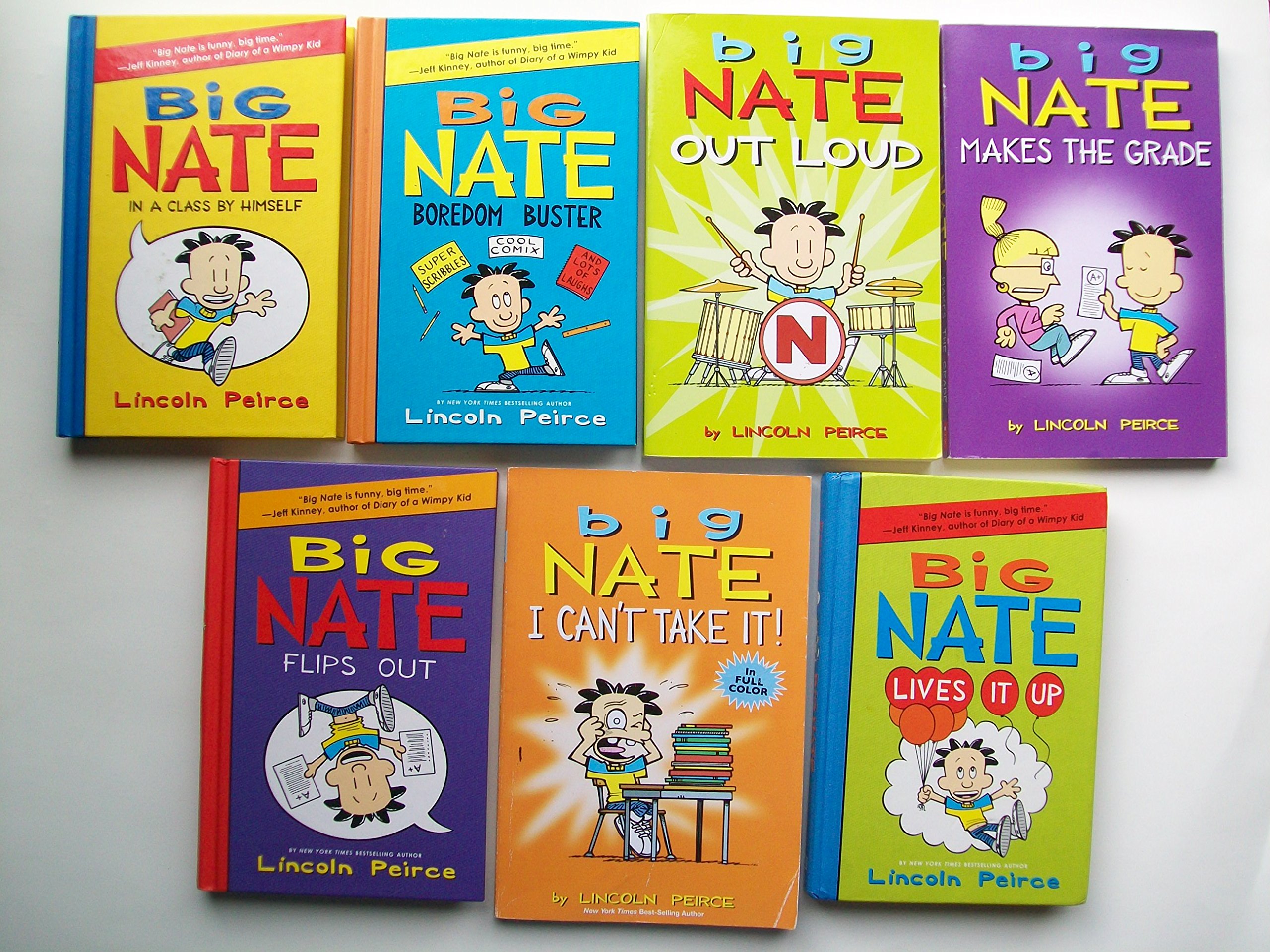 Big Nate Series: Set of 7 Books by Lincoln Peirce | Goodreads