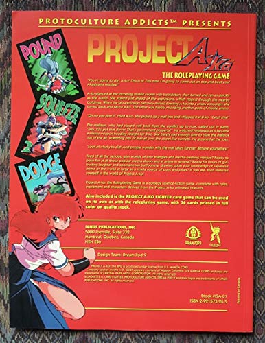 Project A-ko the Roleplaying Game by Jimmy Mah | Goodreads