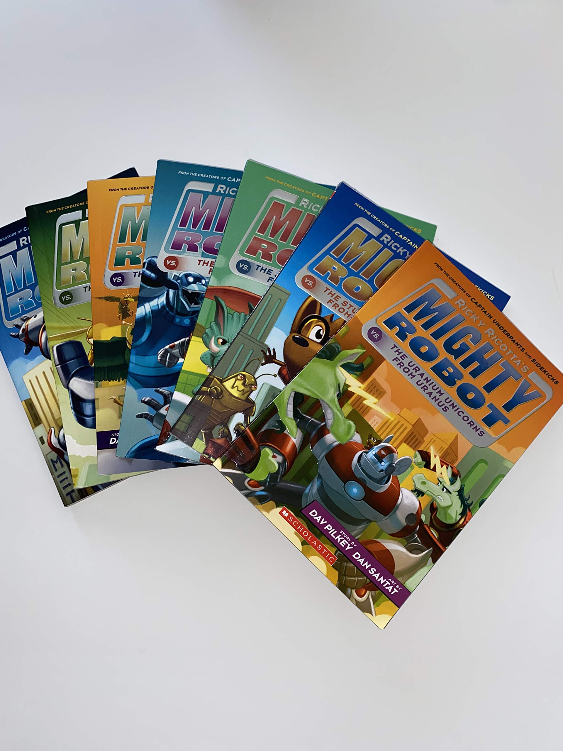 Ricky Ricotta's Mighty Robot Book Set (7 Volumes) by Dav Pilkey | Goodreads