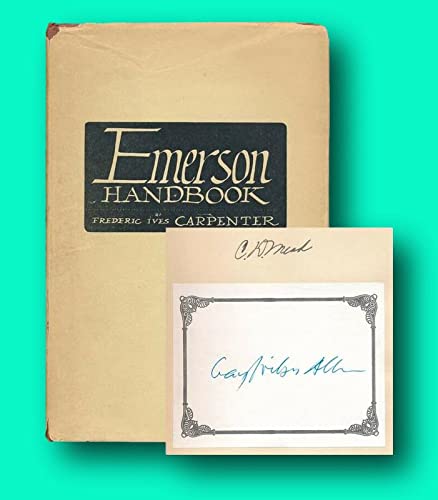 Emerson Handbook by Frederic Ives Carpenter | Goodreads