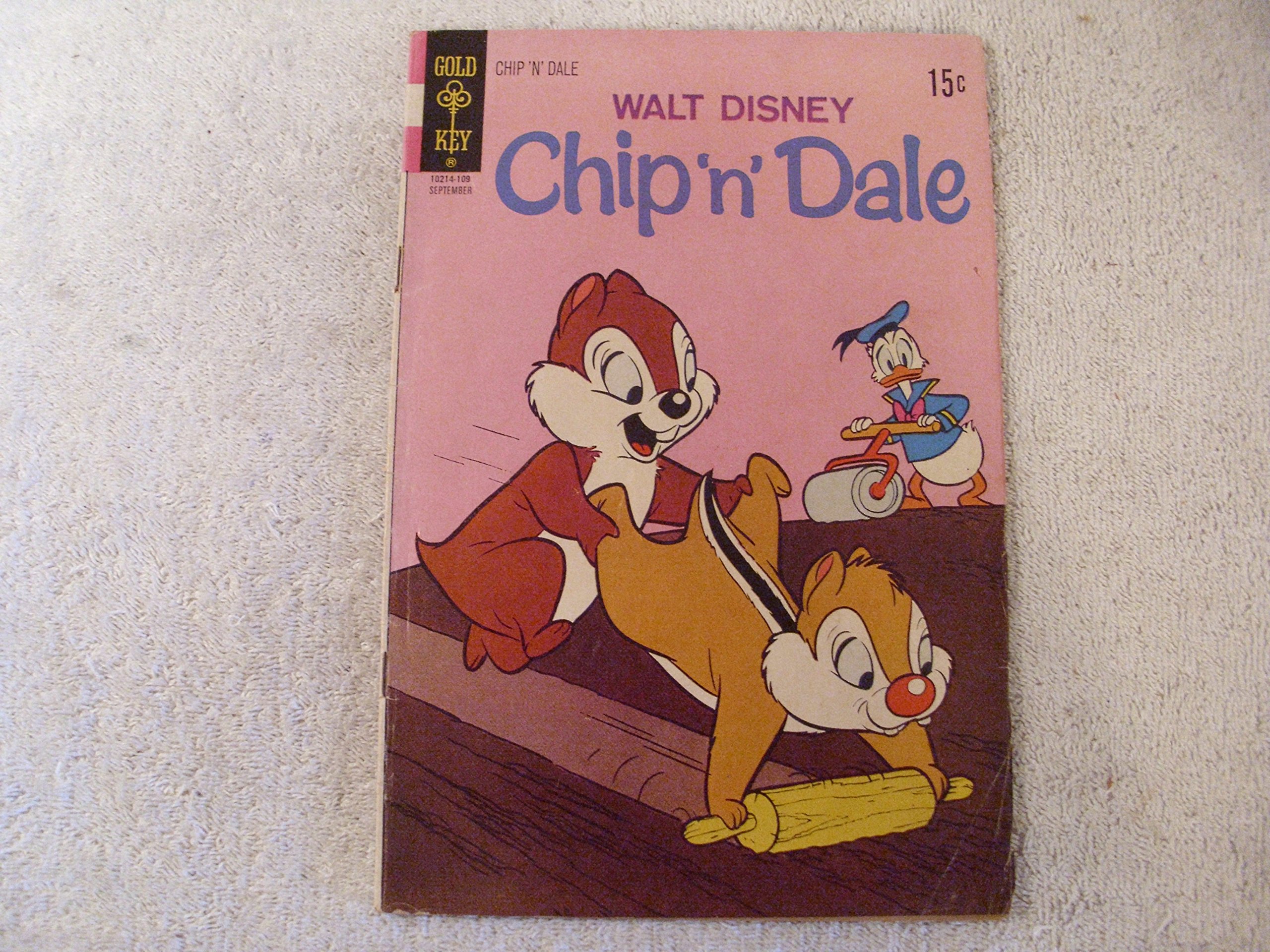 Chip N Dale # 12 Walt Disney Gold Key 1971 by Walt Disney Company ...