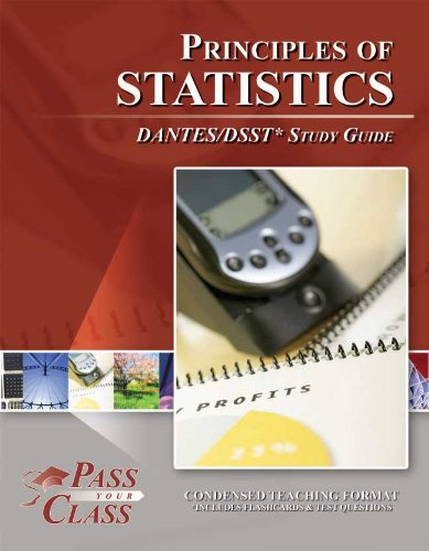 DSST Principles of Statistics DANTES Study Guide (Perfect Bound ...