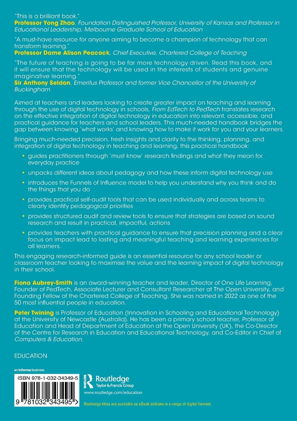 From EdTech to PedTech by Fiona Aubrey-Smith | Goodreads