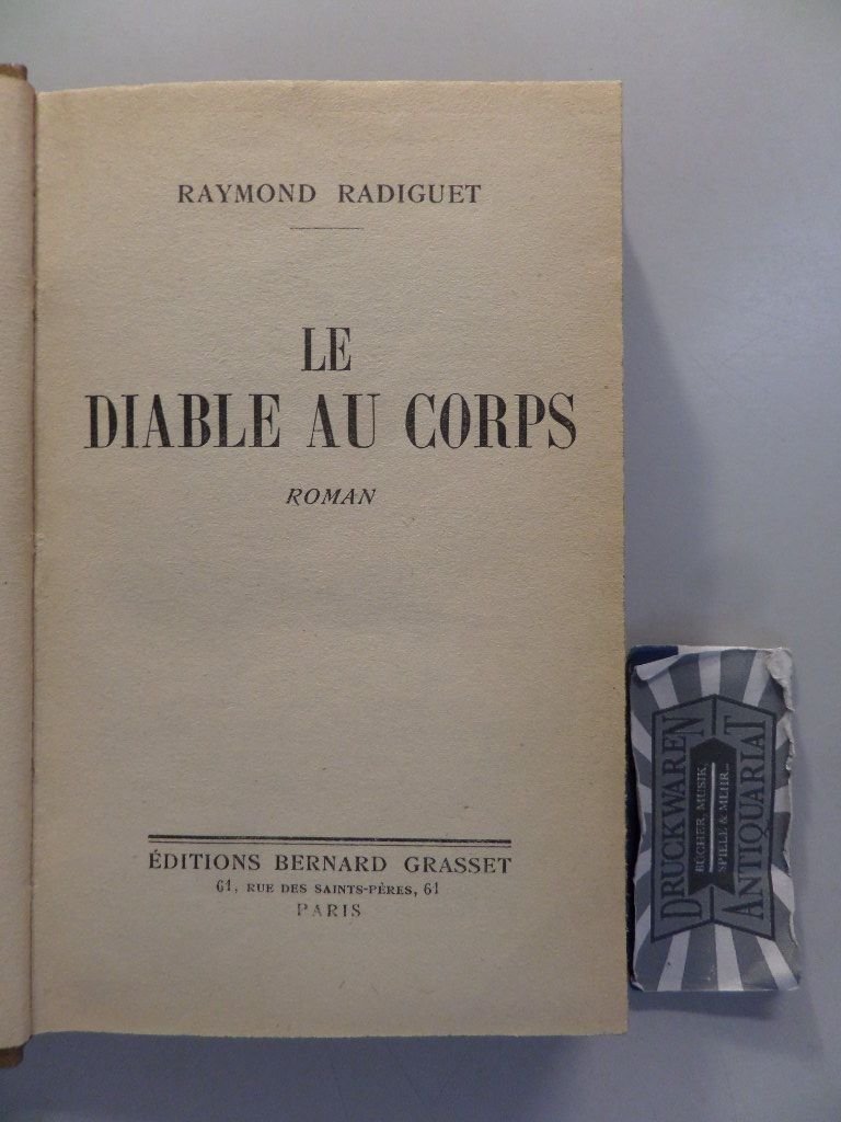 Le Diable au Corps by Raymond Radiguet | Goodreads