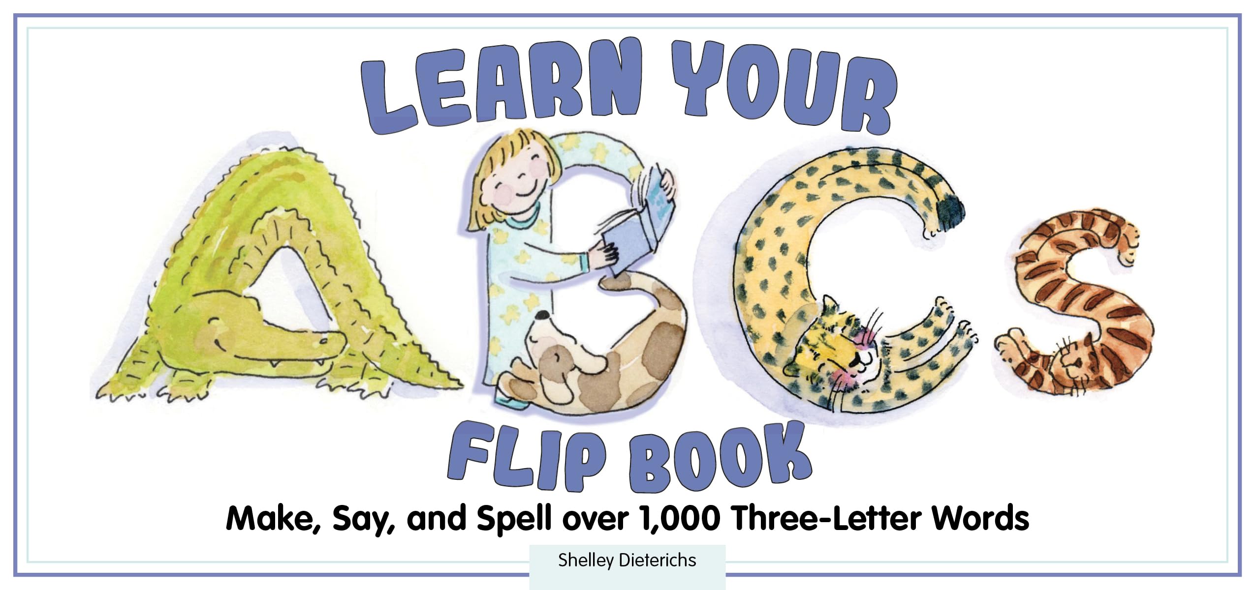 Fun ABC Flipbook: Spell and Learn Three-Letter Words (Happy Fox Books ...