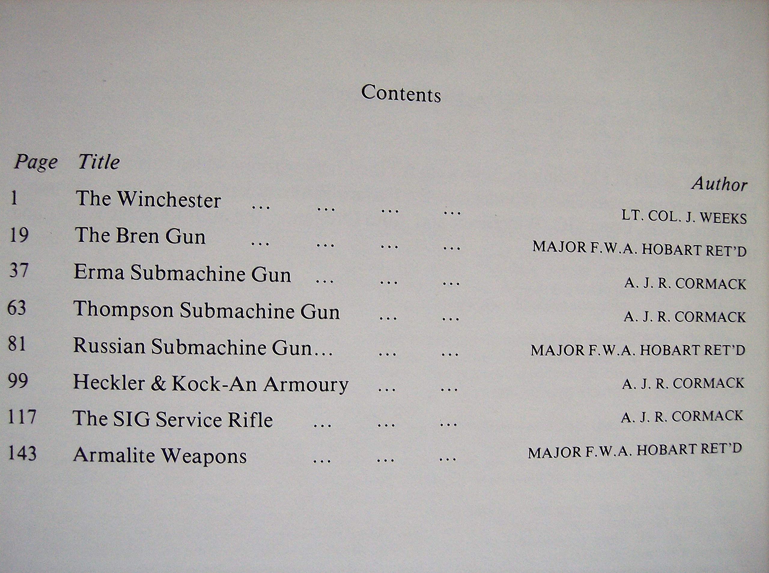Famous Rifles and Machine Guns by A.J.R. Cormack | Goodreads