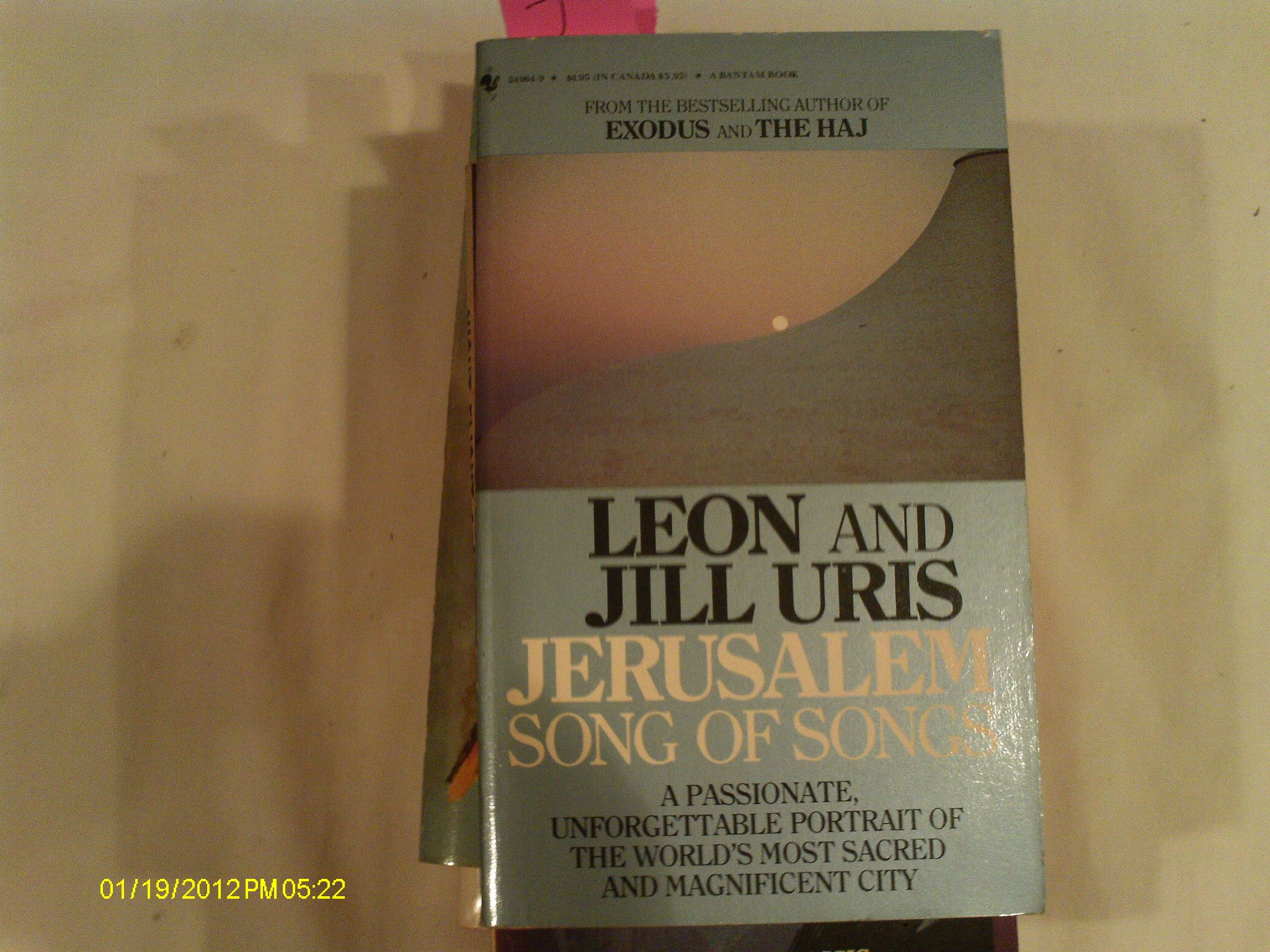 Jerusalem, Song of Songs by Jill Uris | Goodreads
