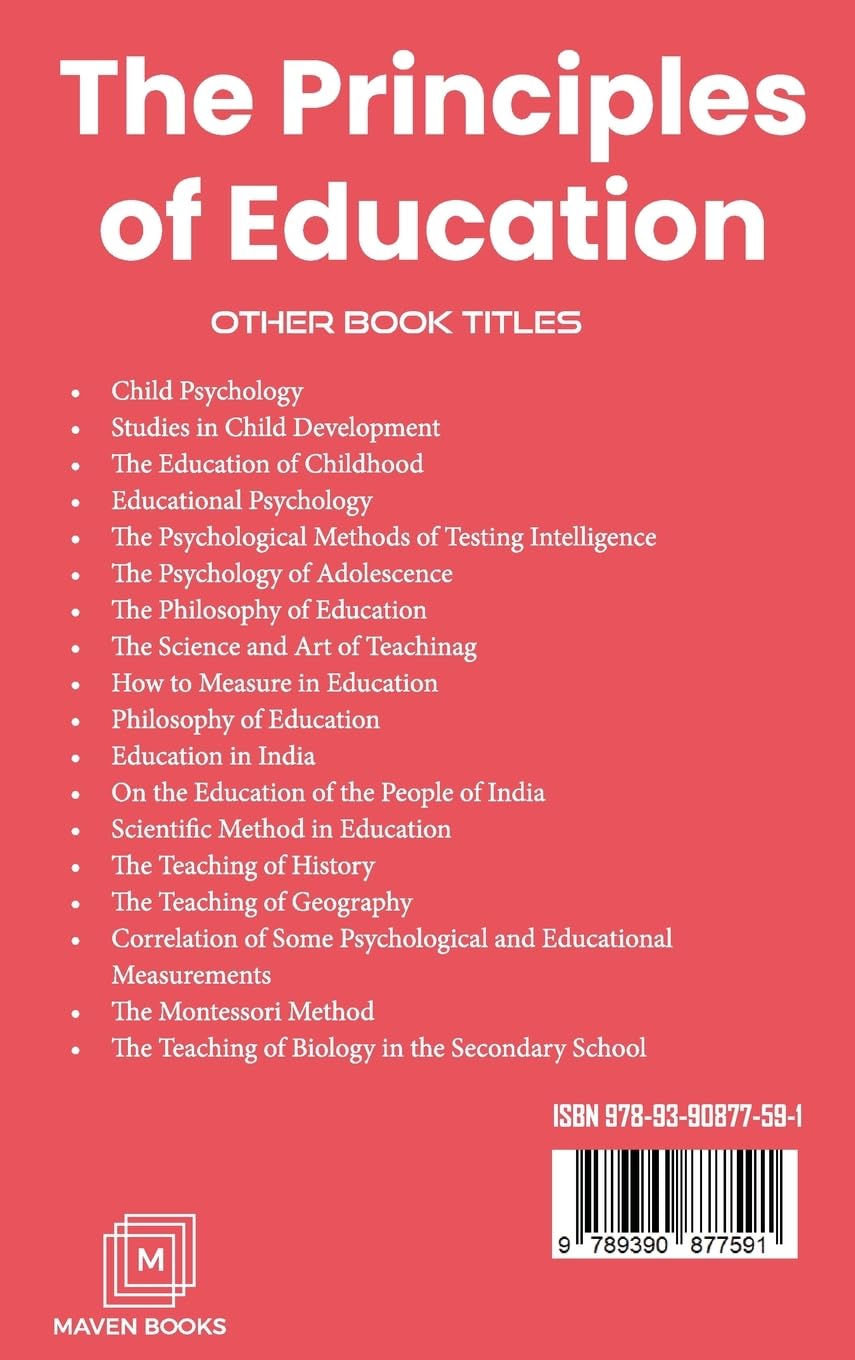 The Principles of Education by T Raymont M a | Goodreads