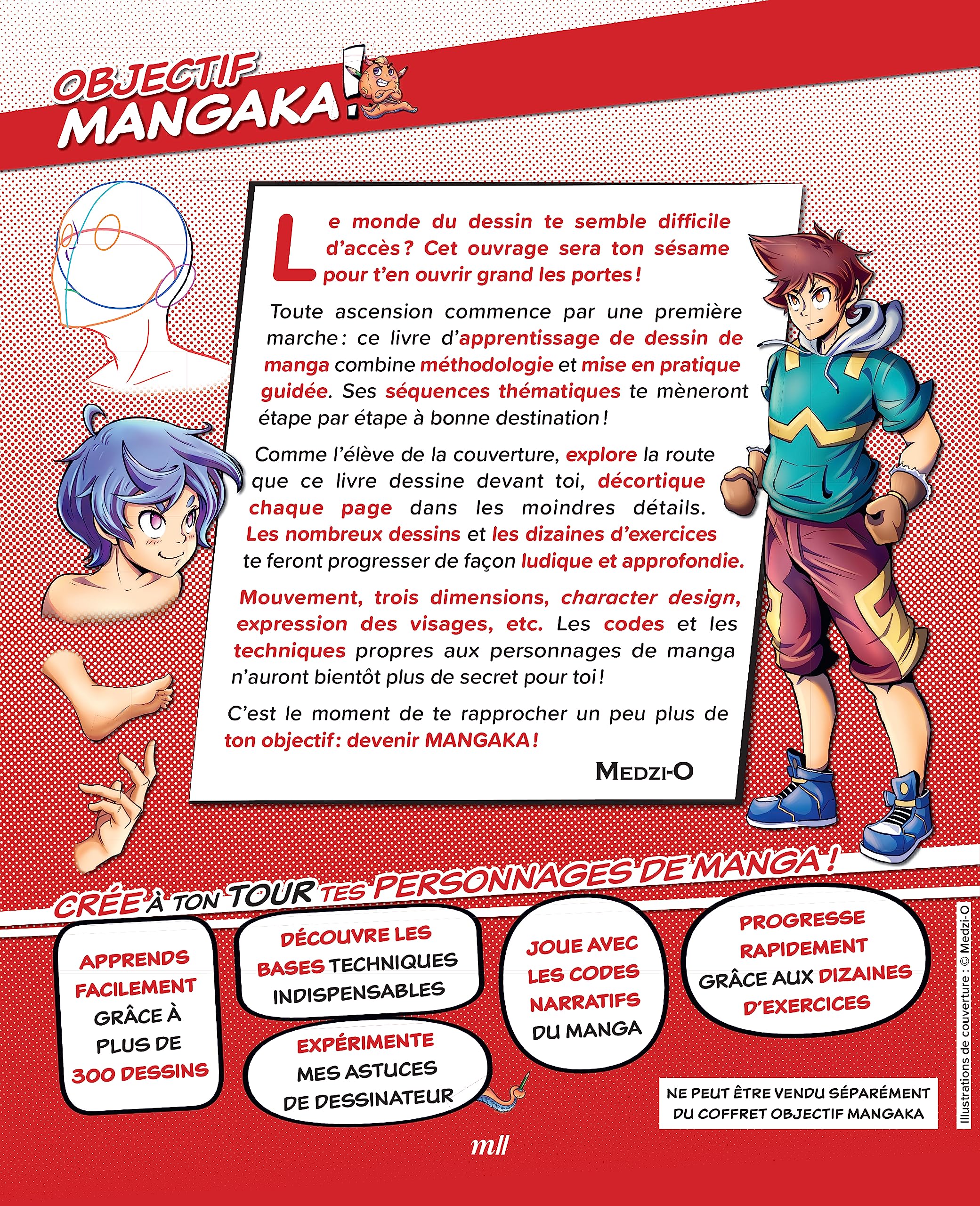 Kit de l'apprenti mangaka - Un manga à créer soi-même (coffret ...