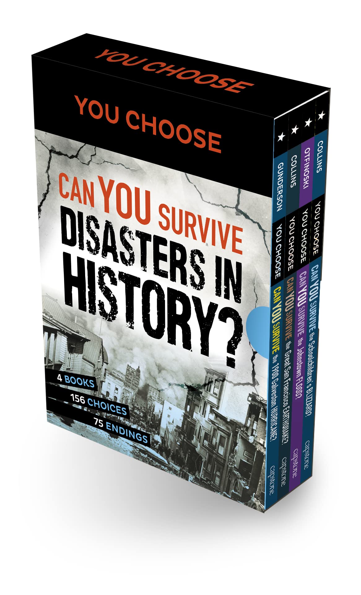 You Choose: Can You Survive Disasters in History? Boxed Set by Steven ...