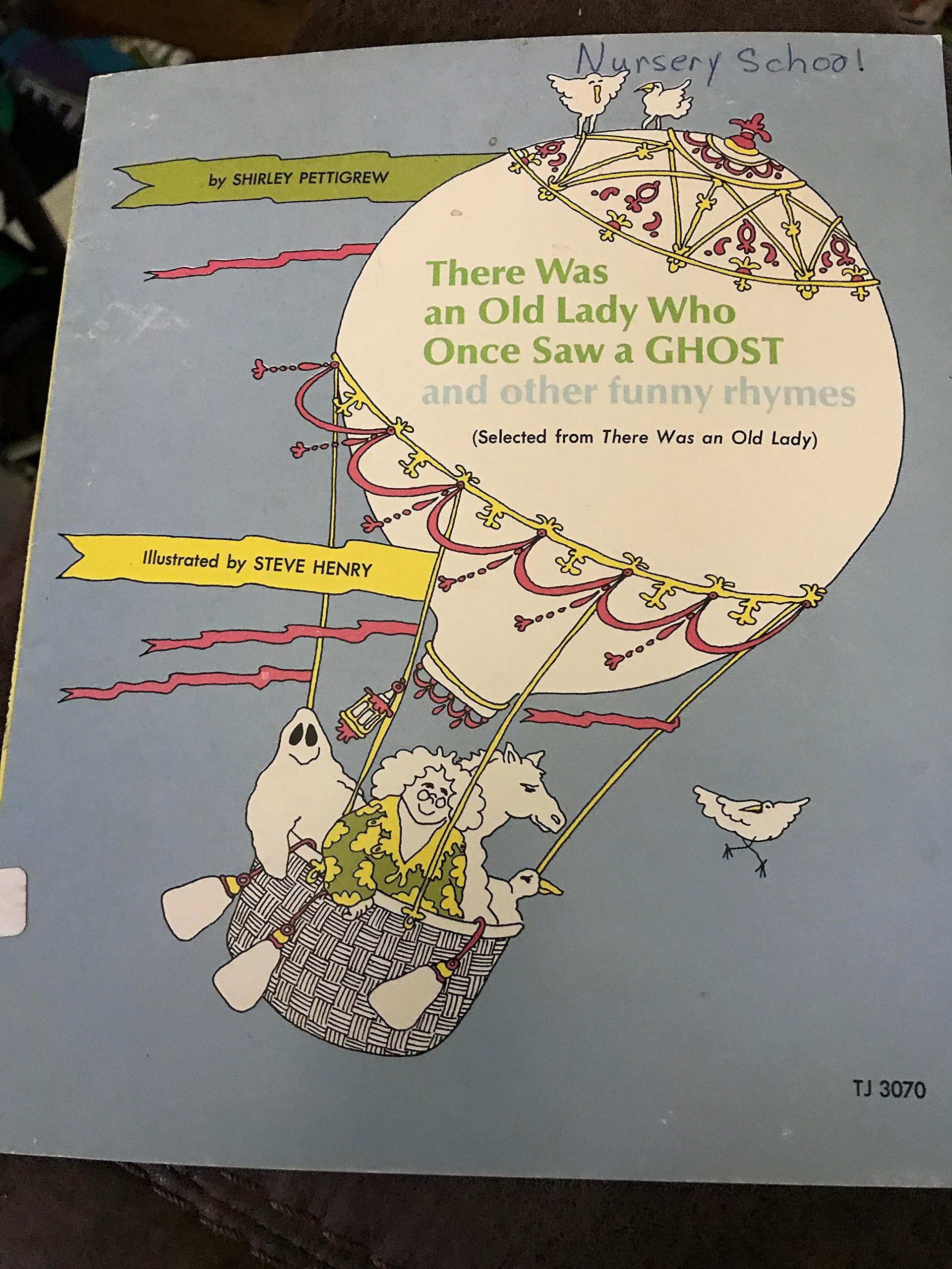 Ther Was an Old Lady Who Once Saw a GHOST and other funny rhymes by ...