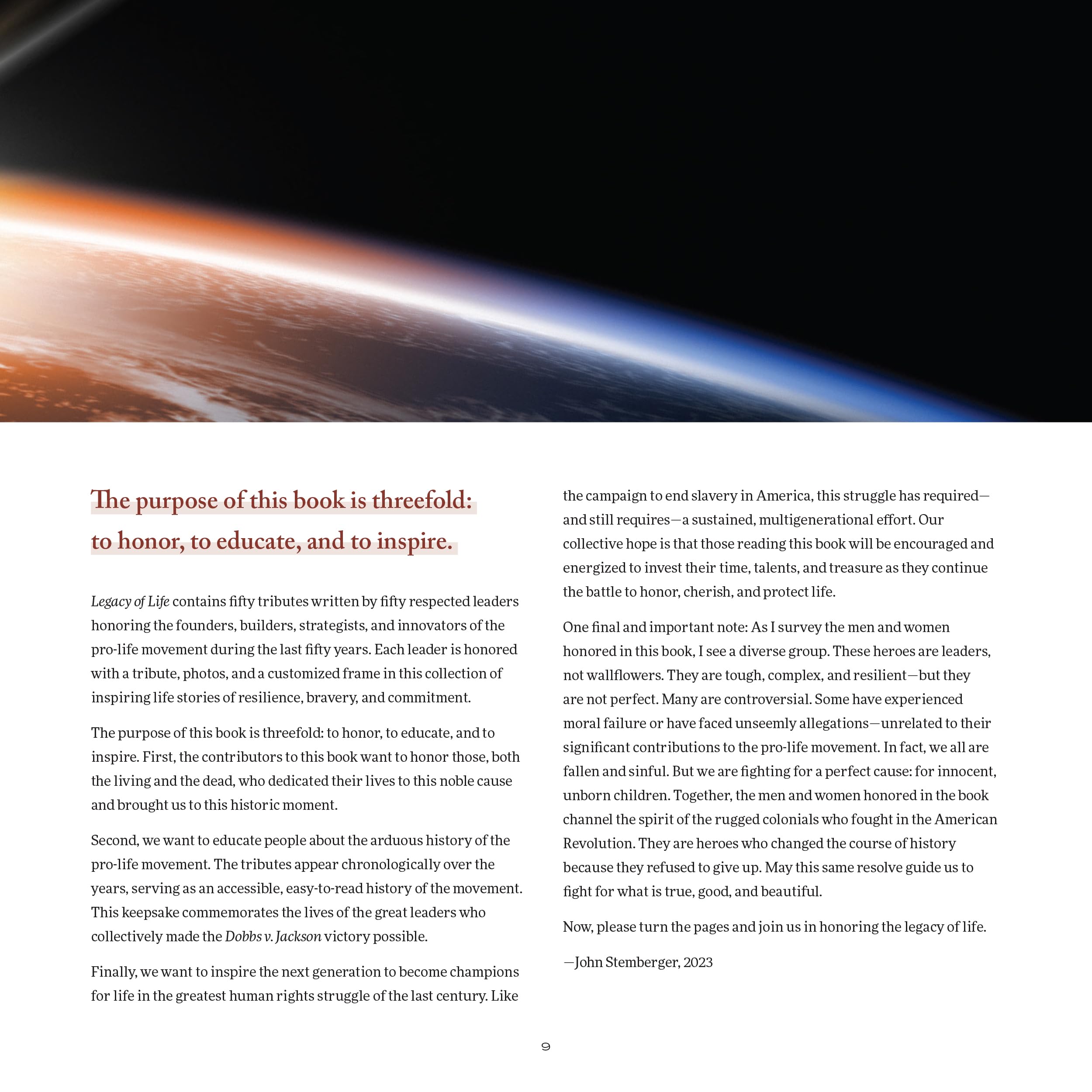 Legacy of Life: Honoring Fifty of the Greatest Pro-Life Leaders of the ...