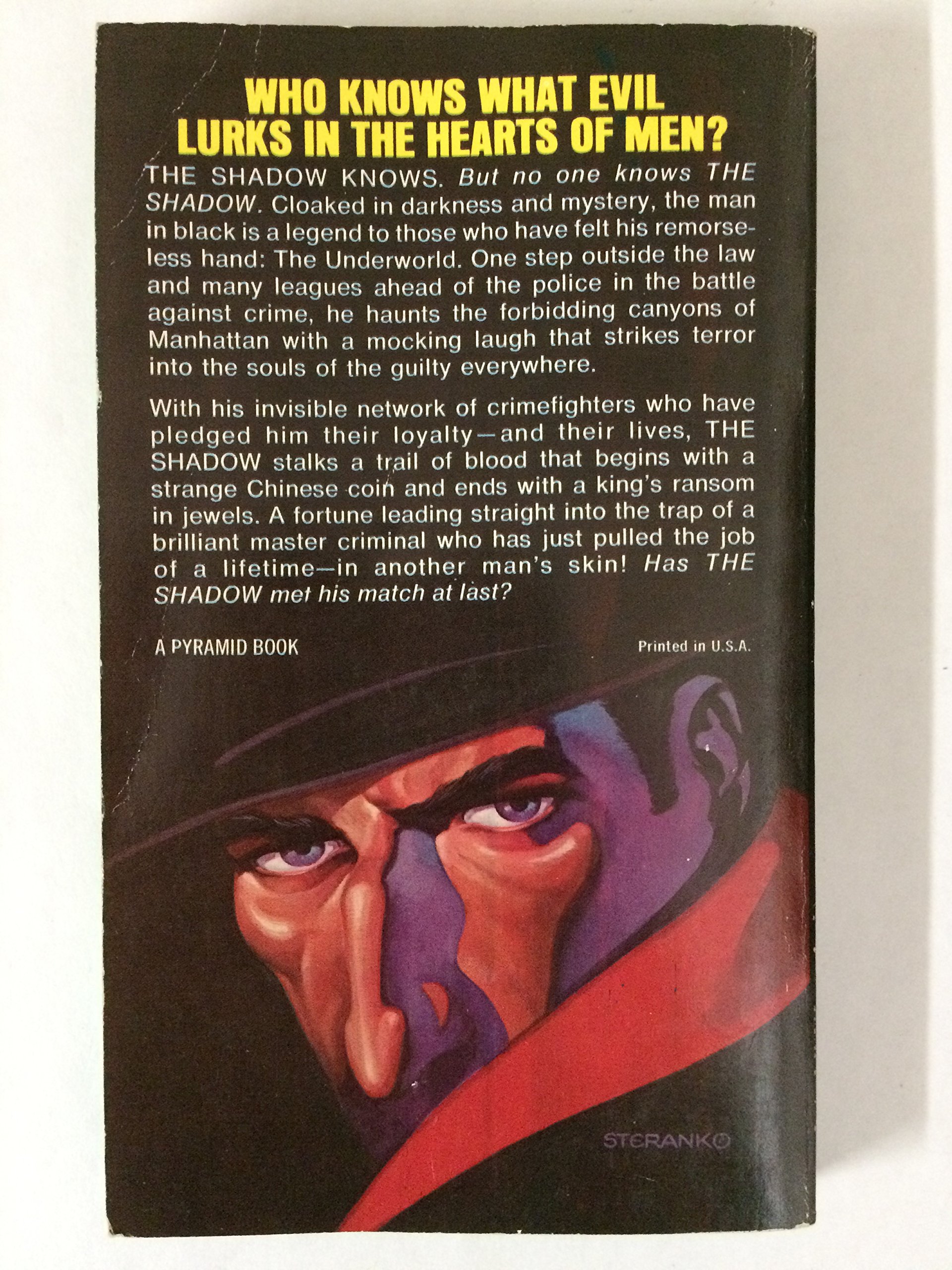 The Living Shadow The Master of Darkness by Maxwell Grant | Goodreads