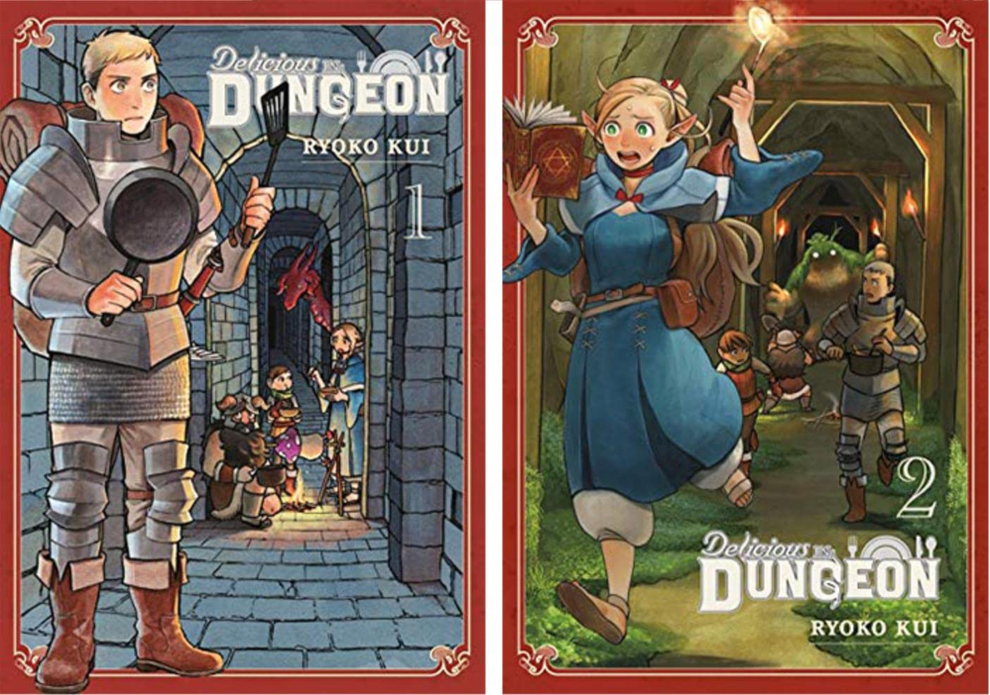 Delicious in Dungeon Manga Set Vol. 1-14 by Ryoko Kui by Ryoko Kui ...