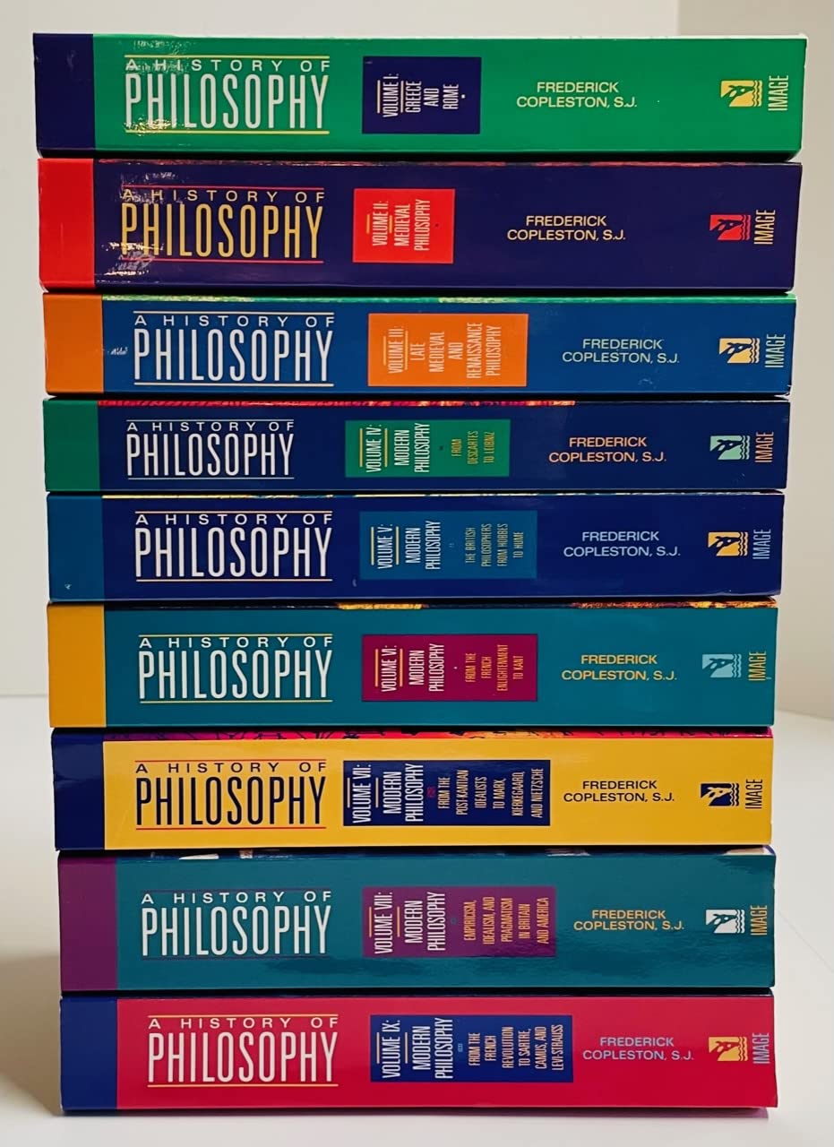 Complete Set: A History of Philosophy by Frederick Copleston by ...