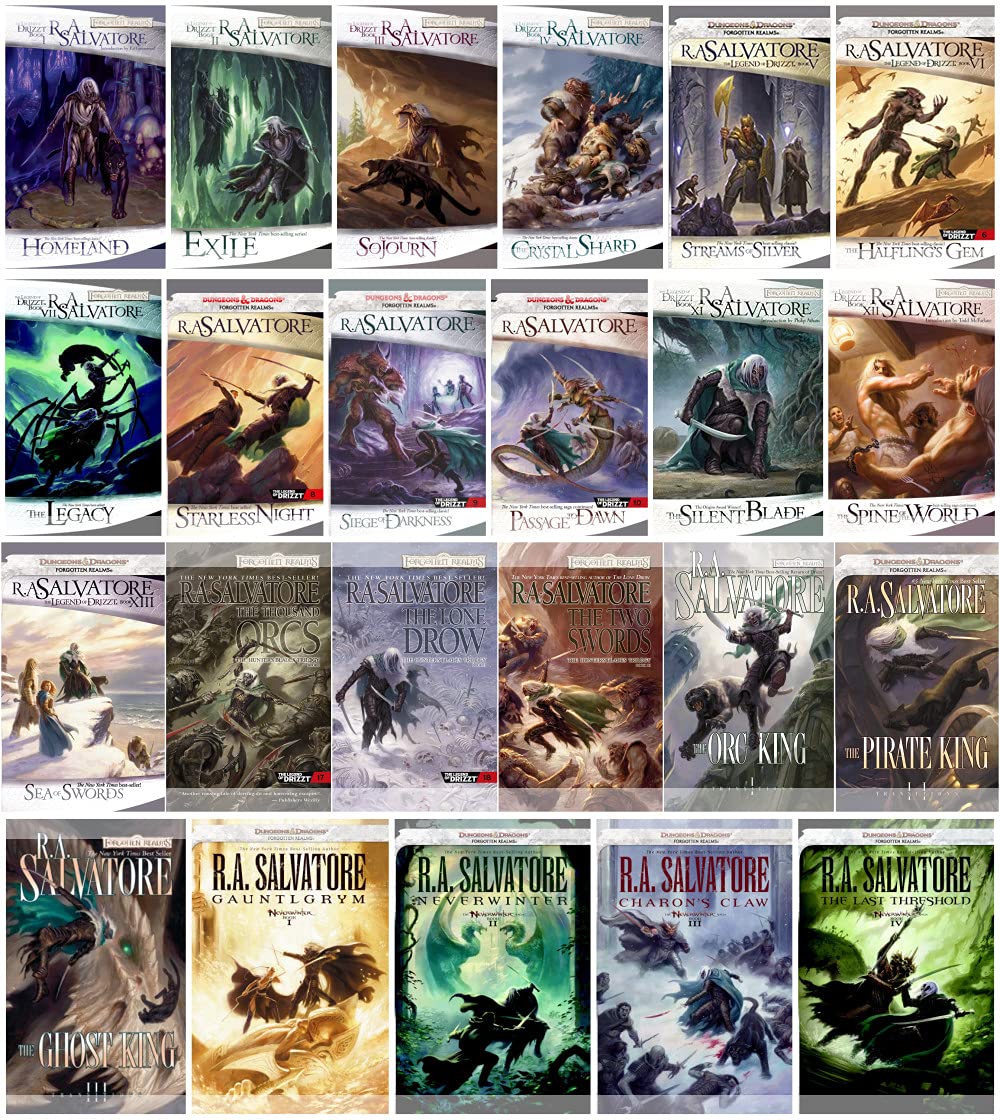 The Legend of Drizzt Complete Book Series by R.A. Salvatore | Goodreads