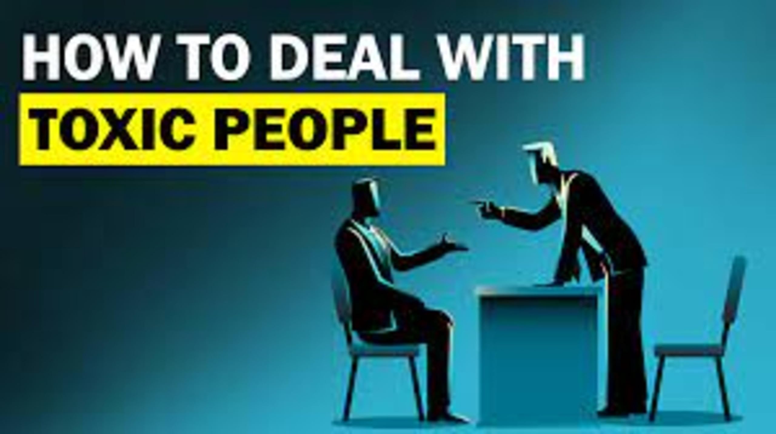 Signs of a Toxic People: How to cope up with Toxic People by Faazil ...