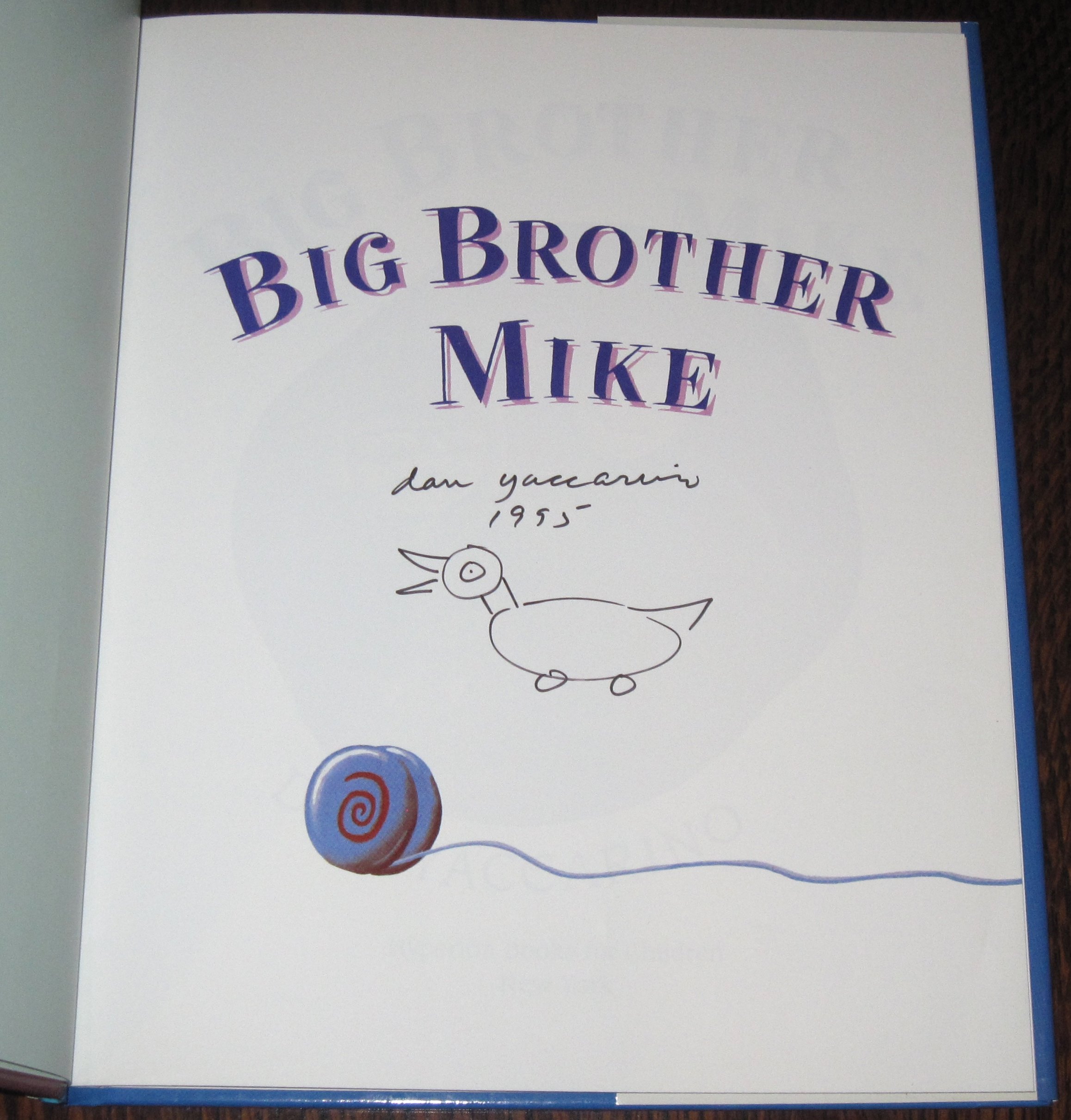 Big Brother Mike by Dan Yaccarino | Goodreads