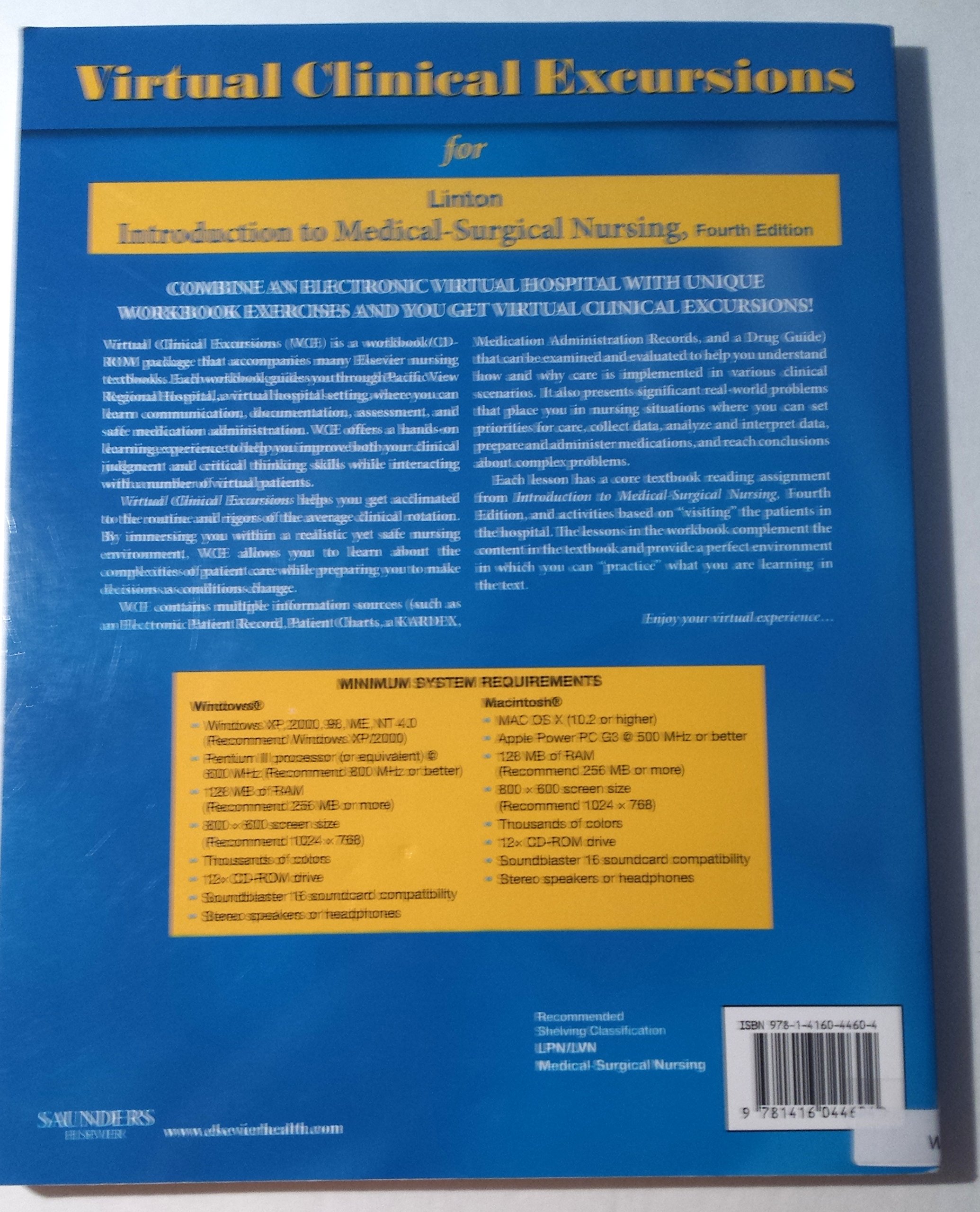 Virtual Clinical Excursions for Introduction to Medical-Surgical ...