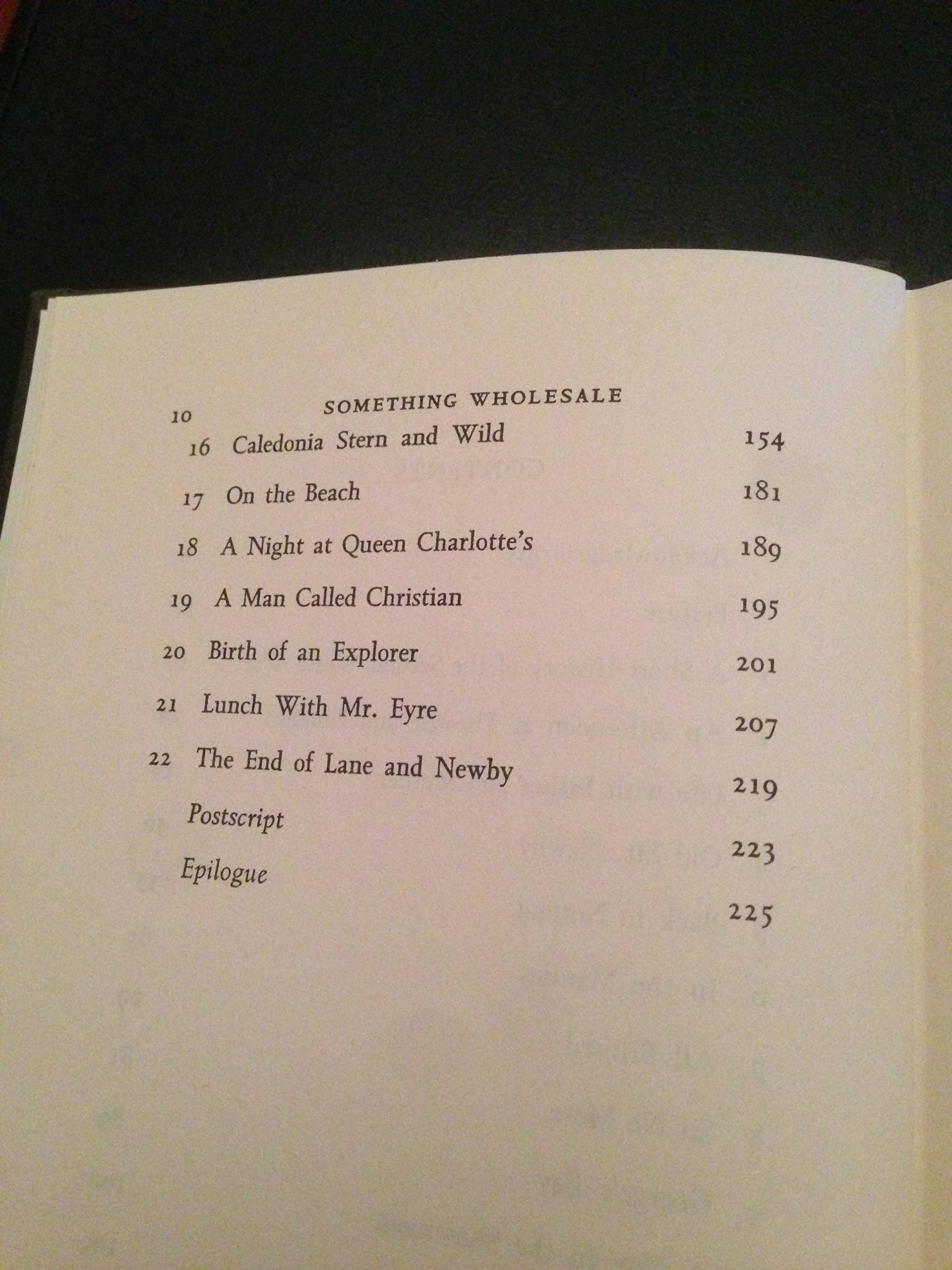 Something wholesale by Eric Newby | Goodreads