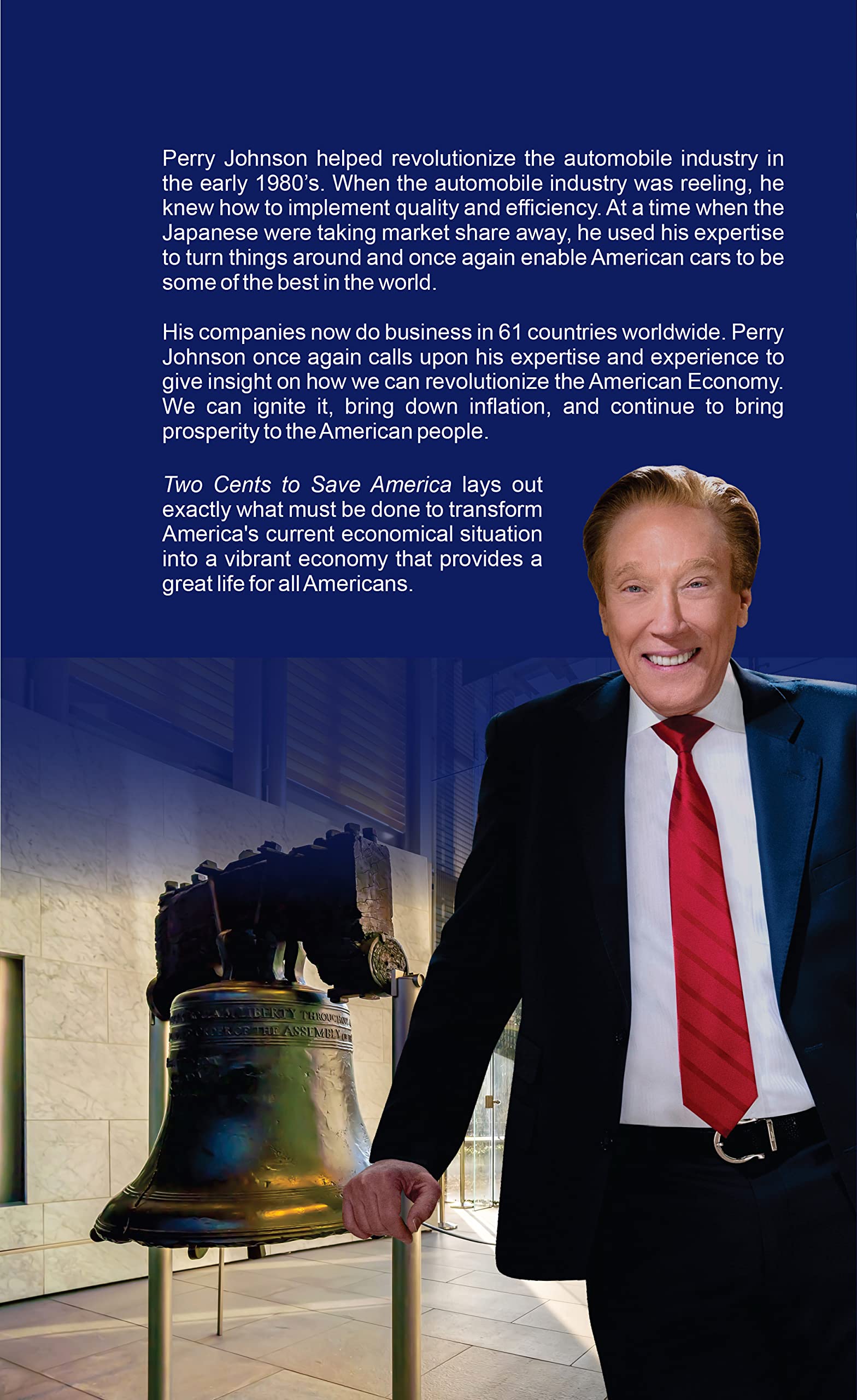 Two Cents to Save America by Perry Johnson Special Signed and Numbered ...