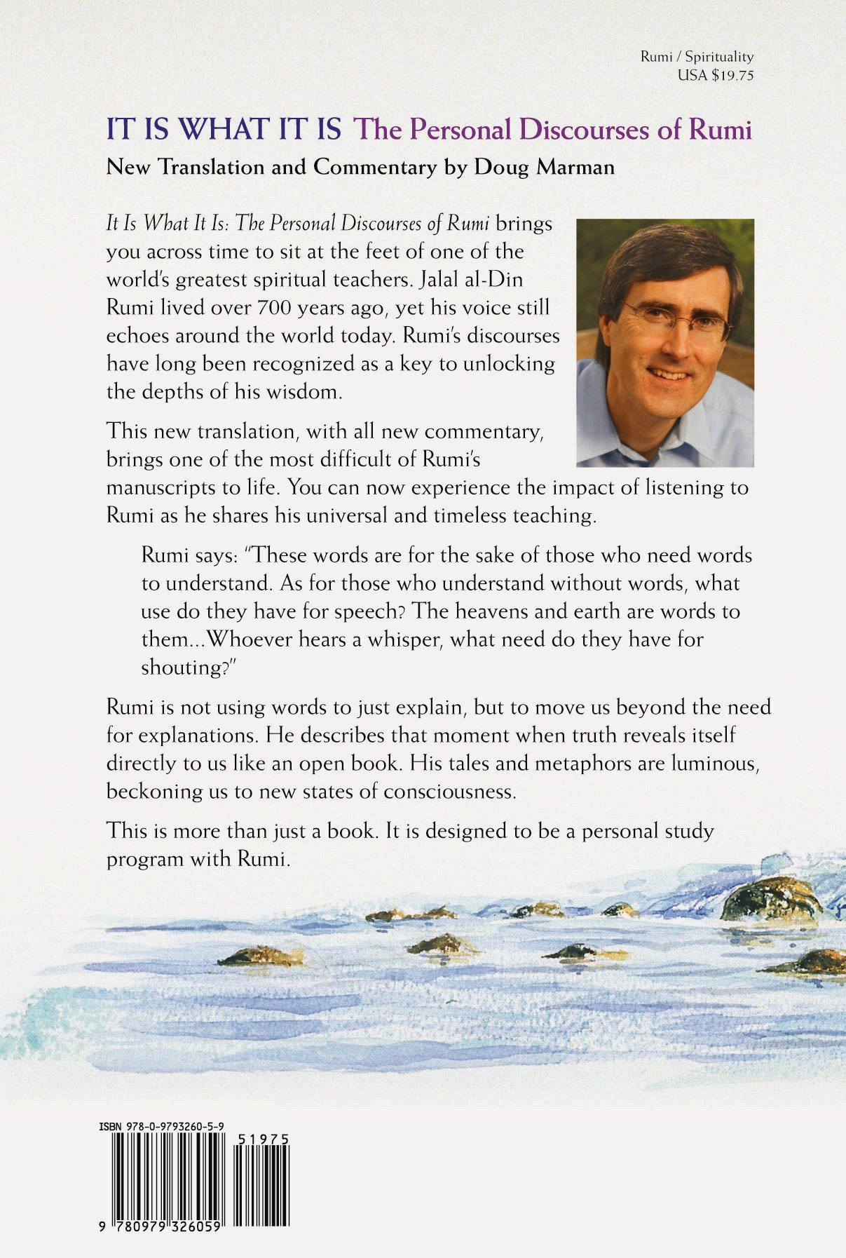 It Is What It Is: The Personal Discourses of Rumi by Jalal ad-Din ...