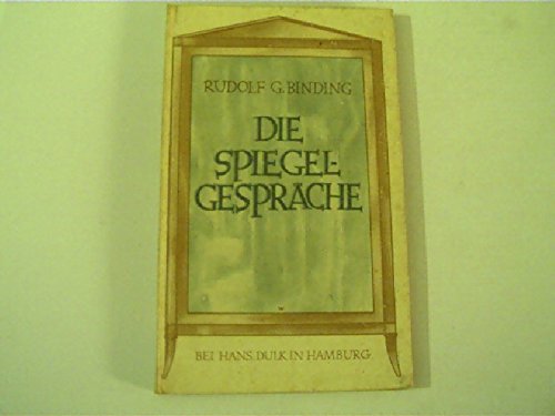 Die Waffenbruder by Rudolf Georg Binding | Goodreads