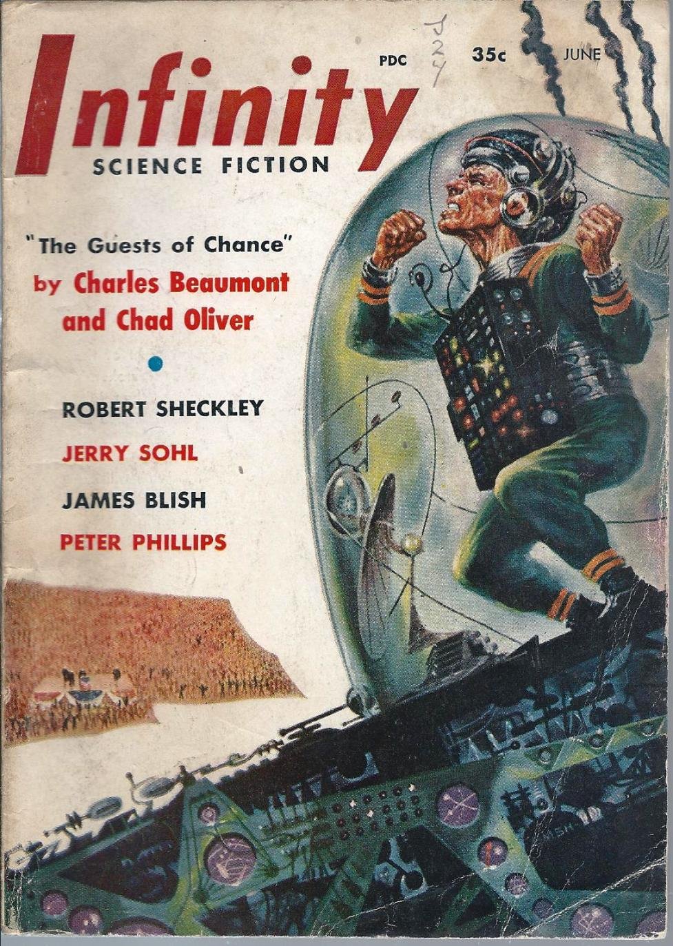 Infinity Science Fiction, Vol. 1, No. 3, June 1956 by Larry T. Shaw ...